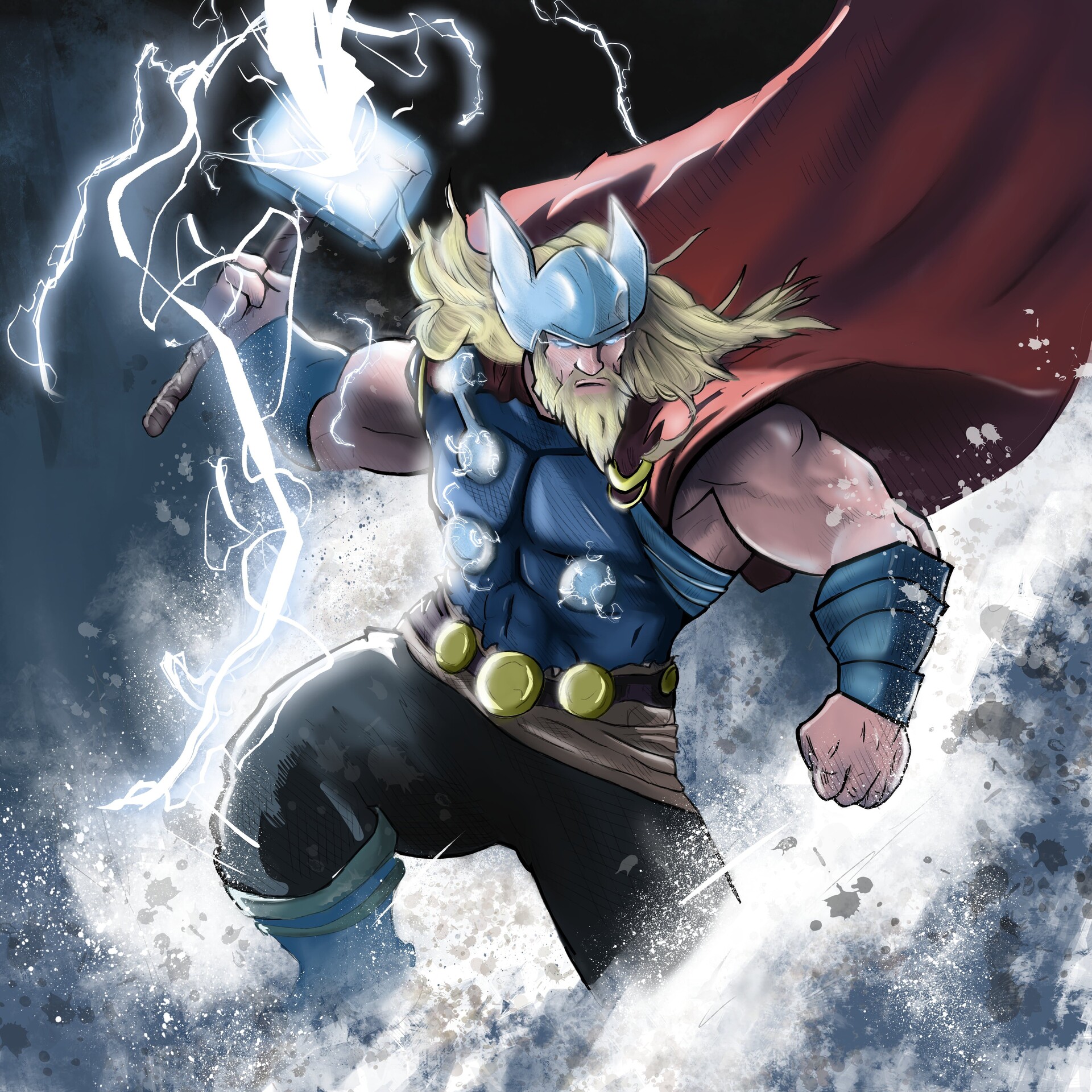 ArtStation - Mighty Thor