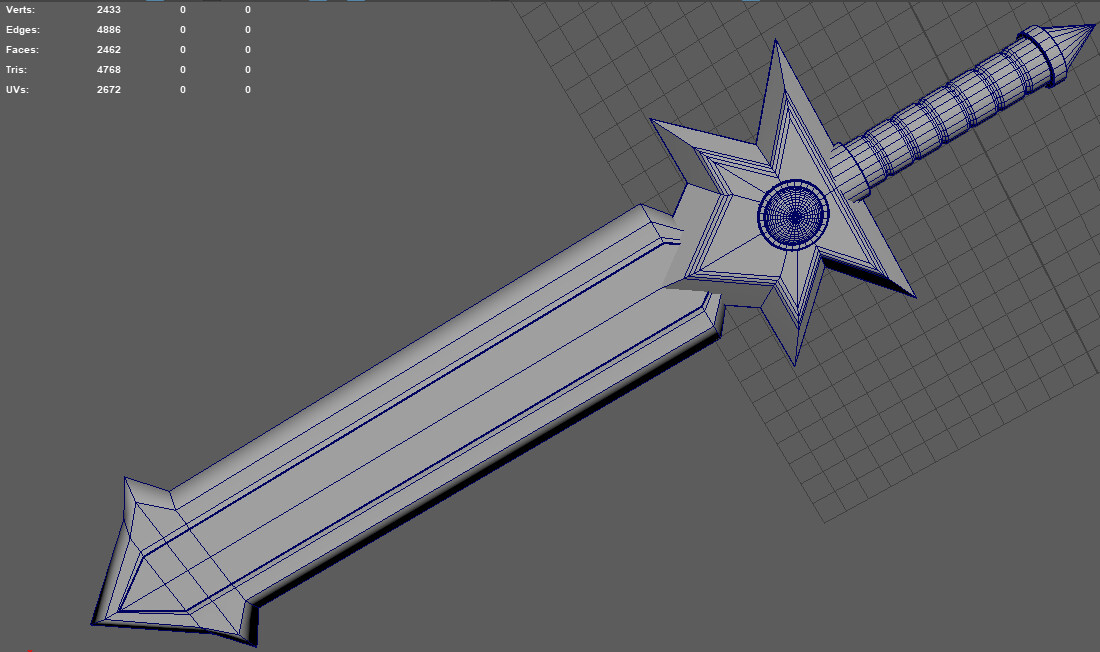 Nikkei Ferron - 3D "Maple Sword" (from MapleStory)
