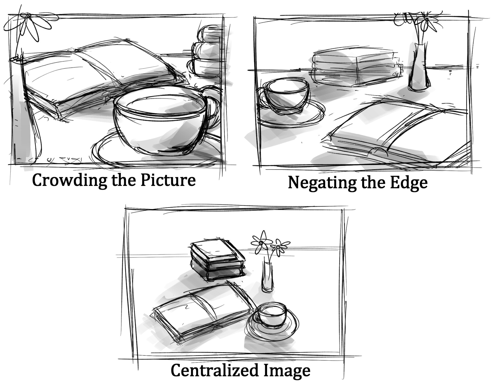 ArtStation - Compositions & Gesture Sketches