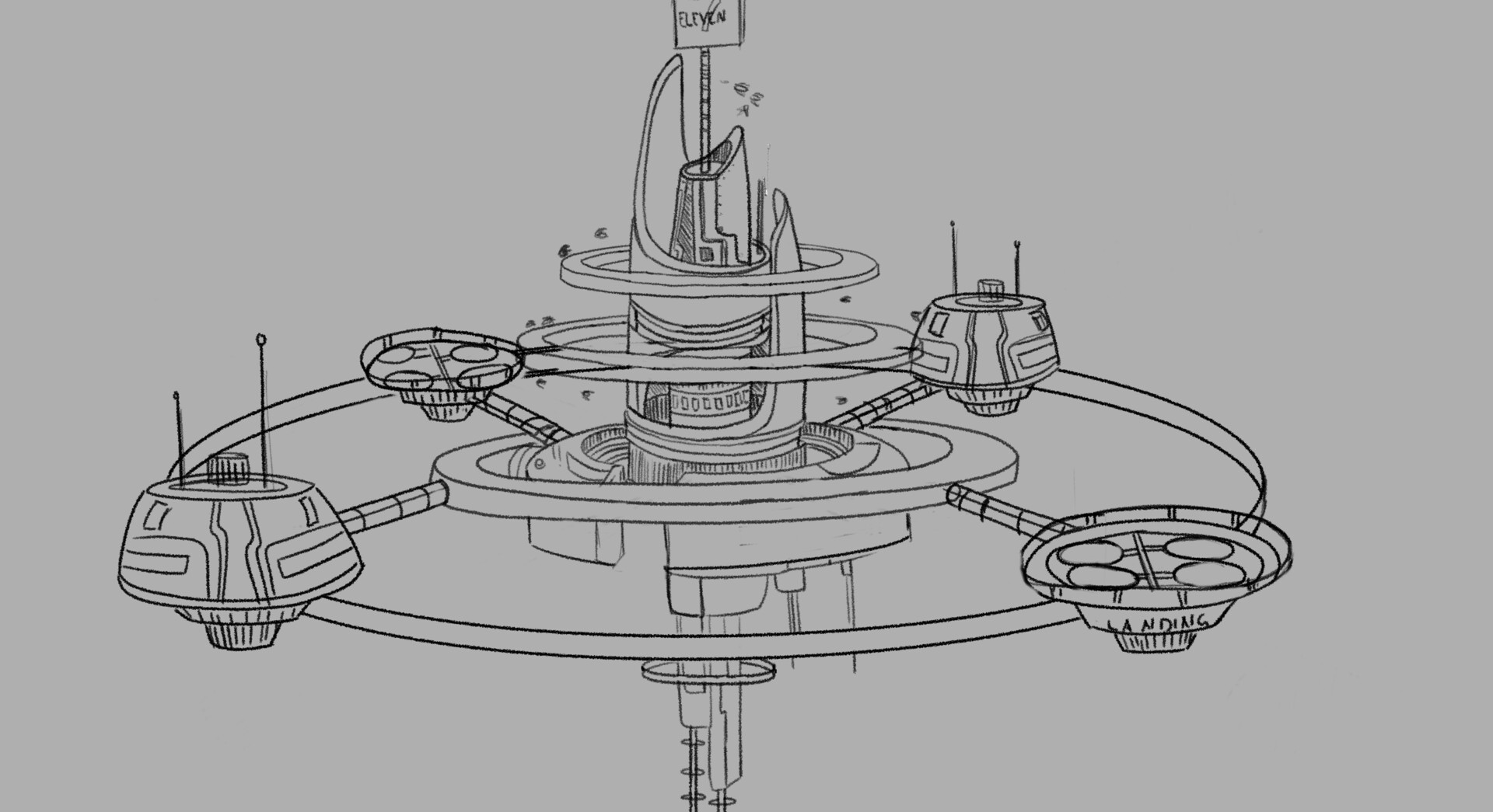 ArtStation - Space Station (WIP)