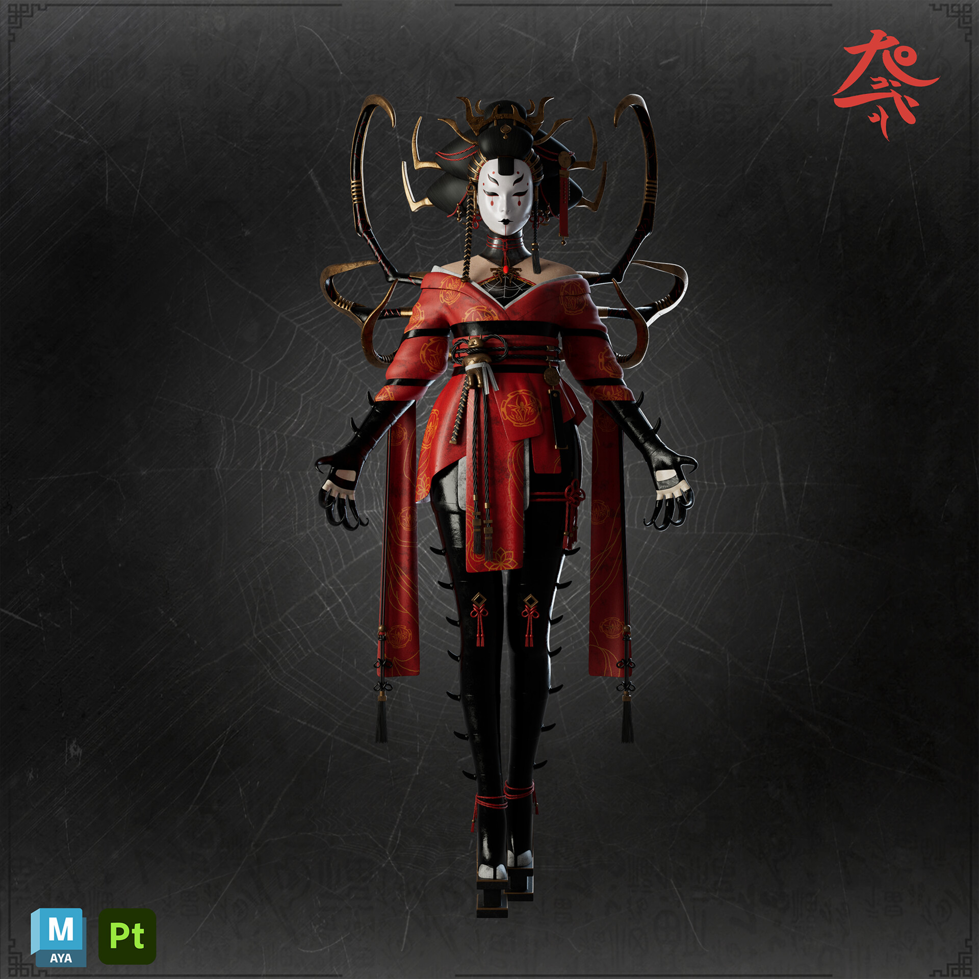 ArtStation - Amaya 3D Character model