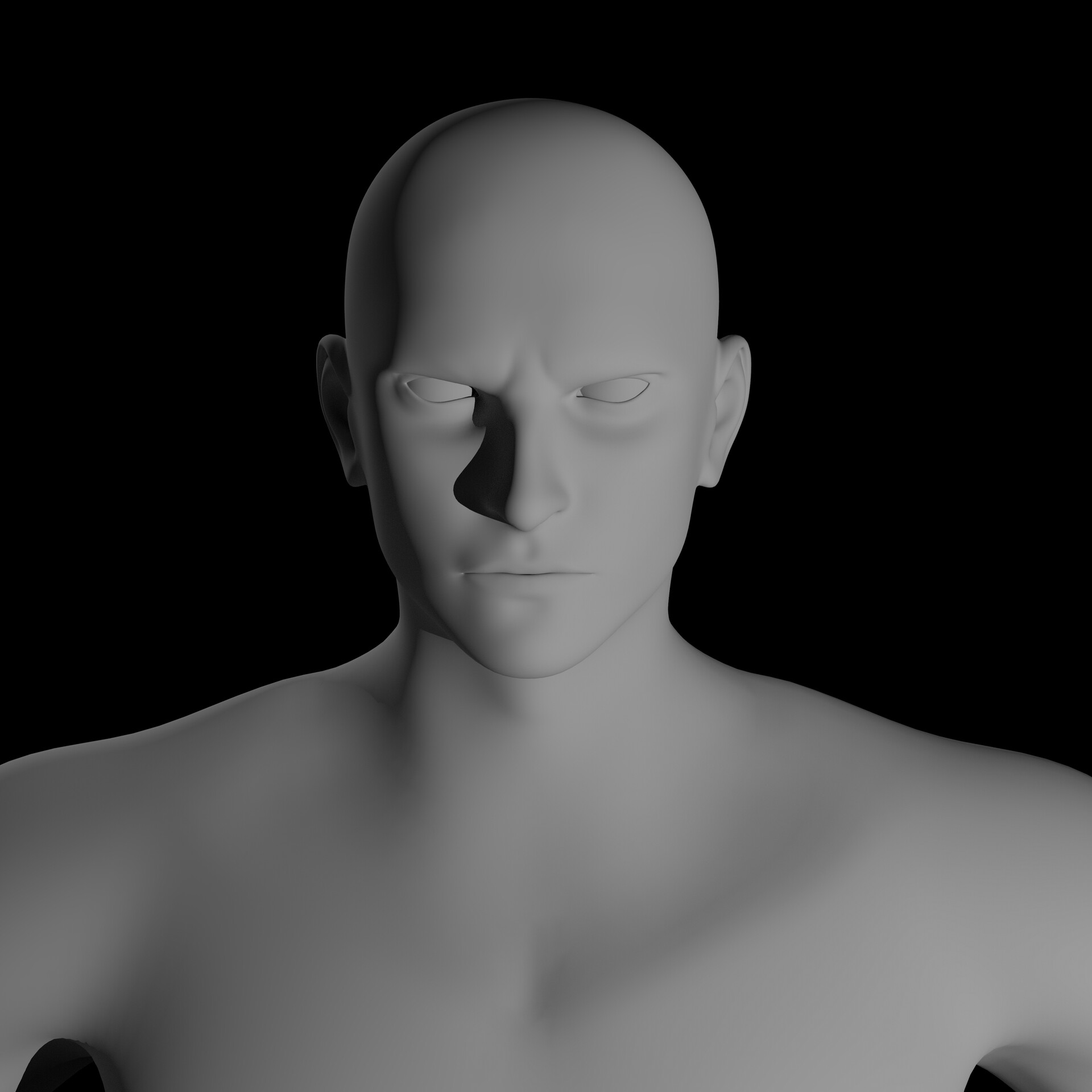 ArtStation - Male Base Mesh