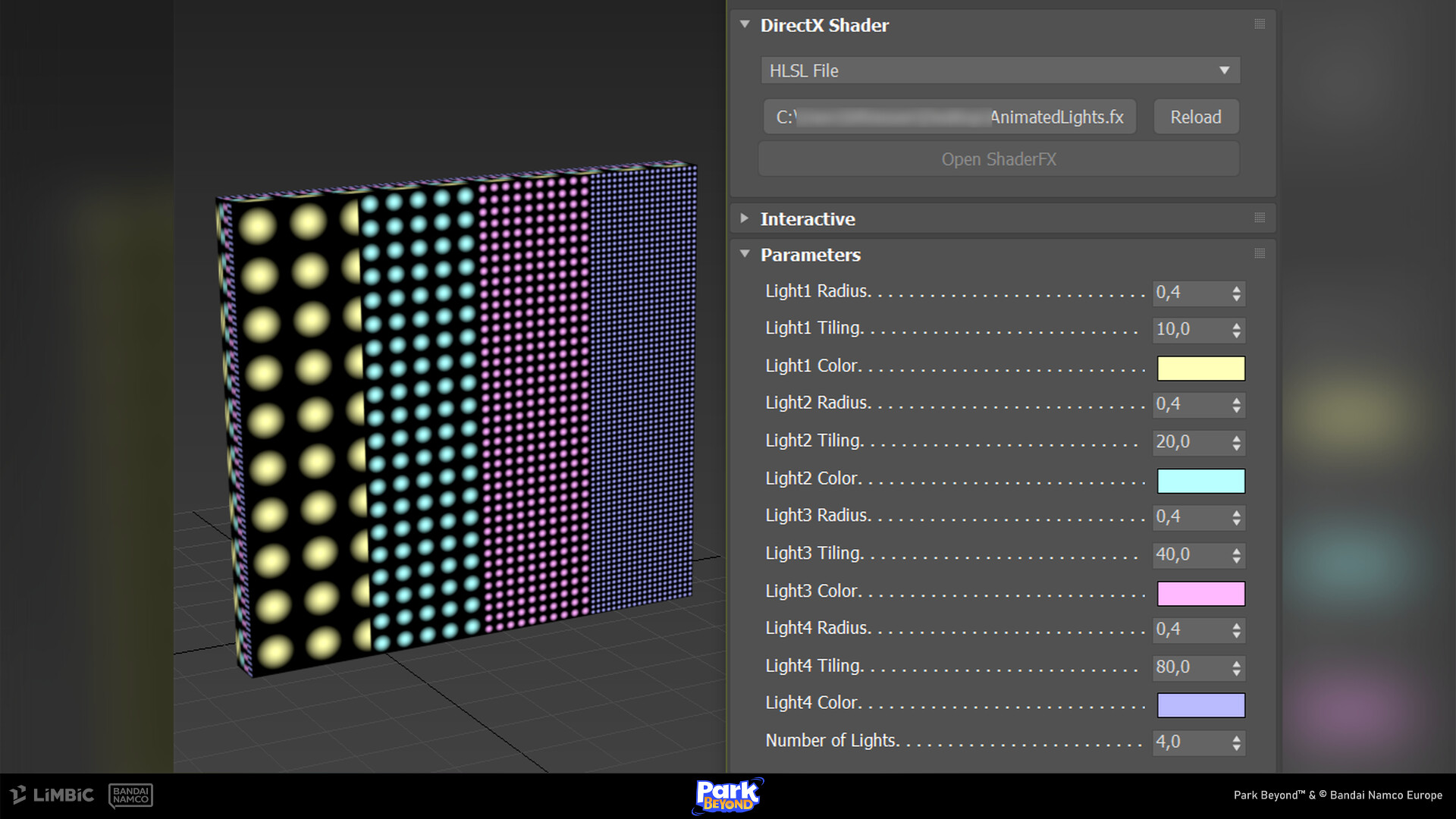 Hauke Thießen - Park Beyond Animated Lights Material