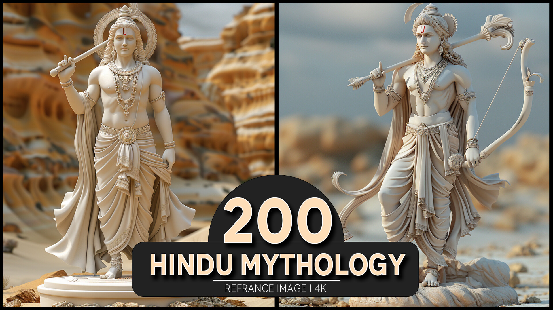 Pixel Ref - Hindu Mythology 4K Reference/Concept Images
