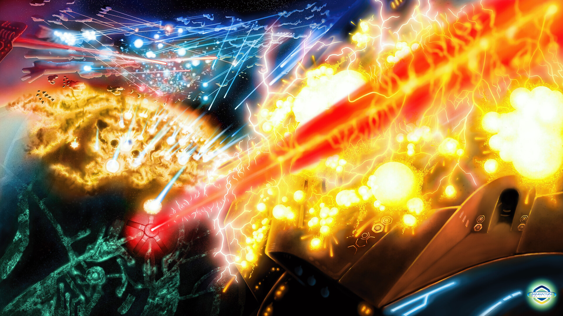 ArtStation - Aquantum prologue chapter 04: The War of the Skies