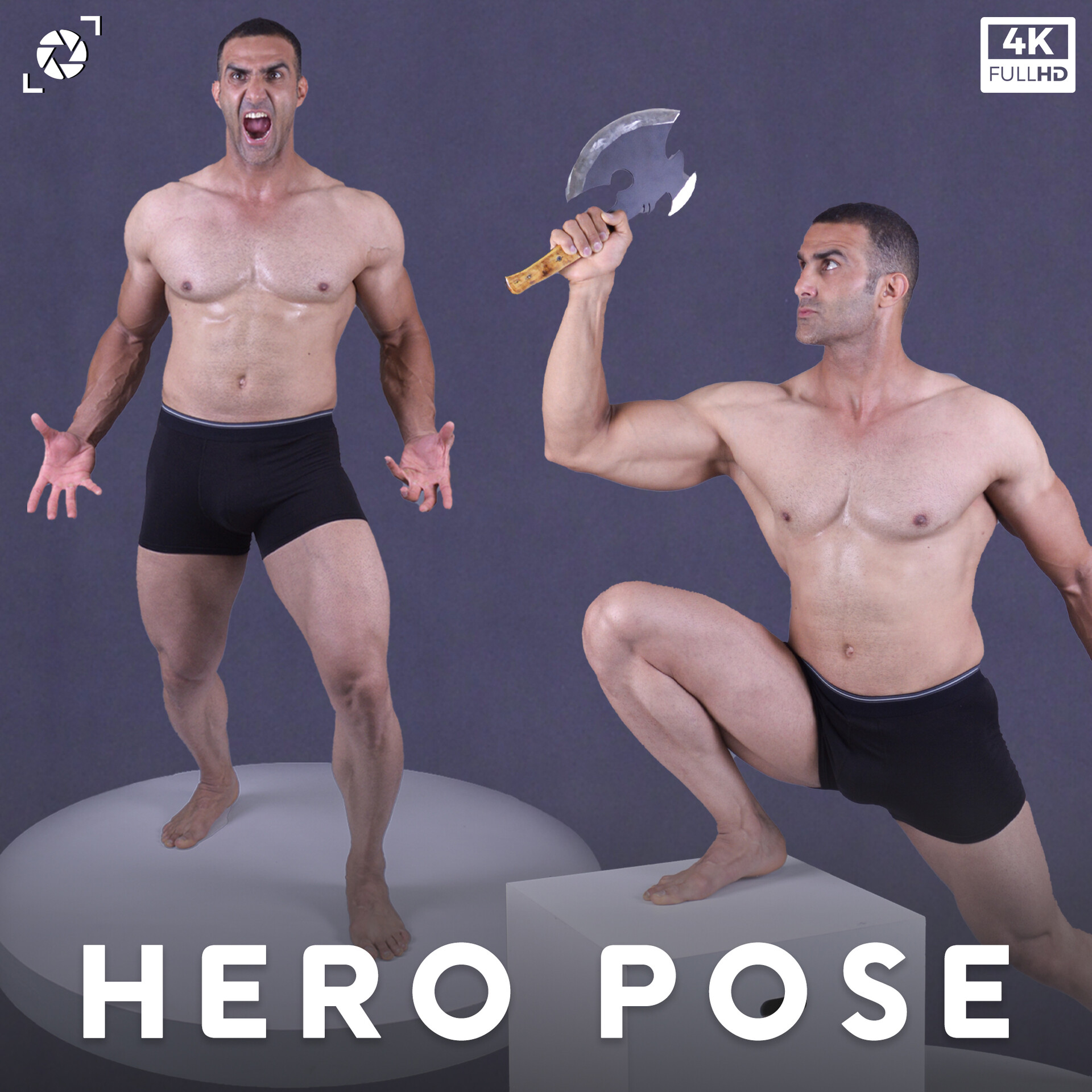 ArtStation - +550 Hero Pose Reference Pictures - Vol 01