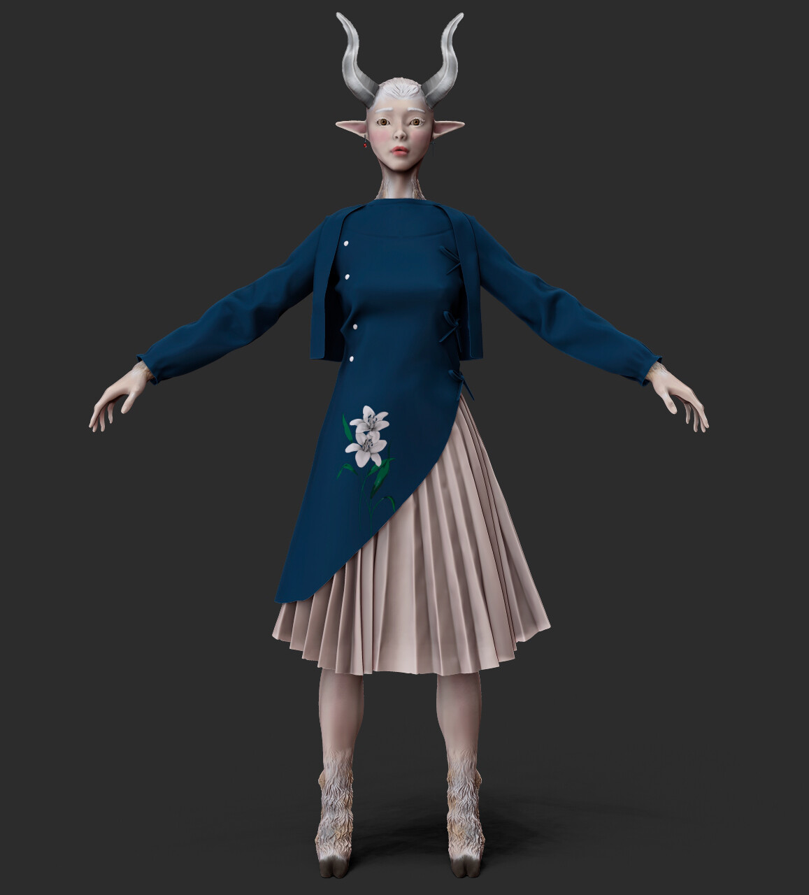 ArtStation - Goat Female