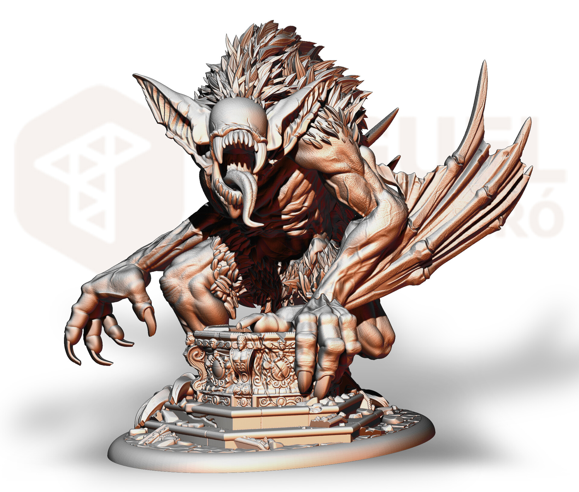 ArtStation - Monstrous Stryx Carnevale