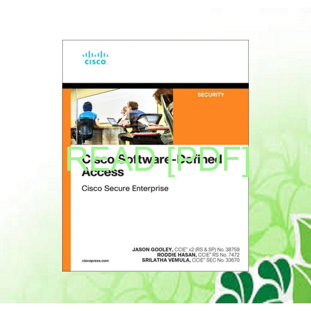 ArtStation - read [ebook] pdf Cisco Software-Defined Access (Networking Technology) mobi ePub By ...