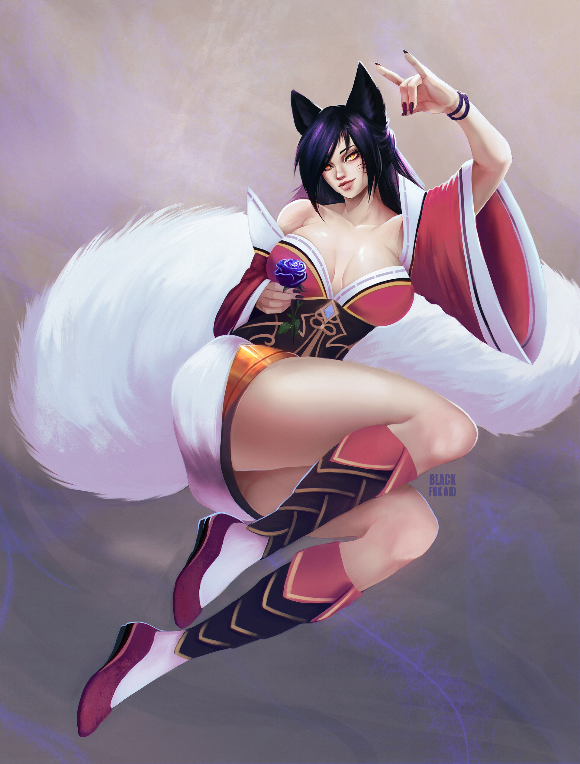 ArtStation - Ahri, League of Legends