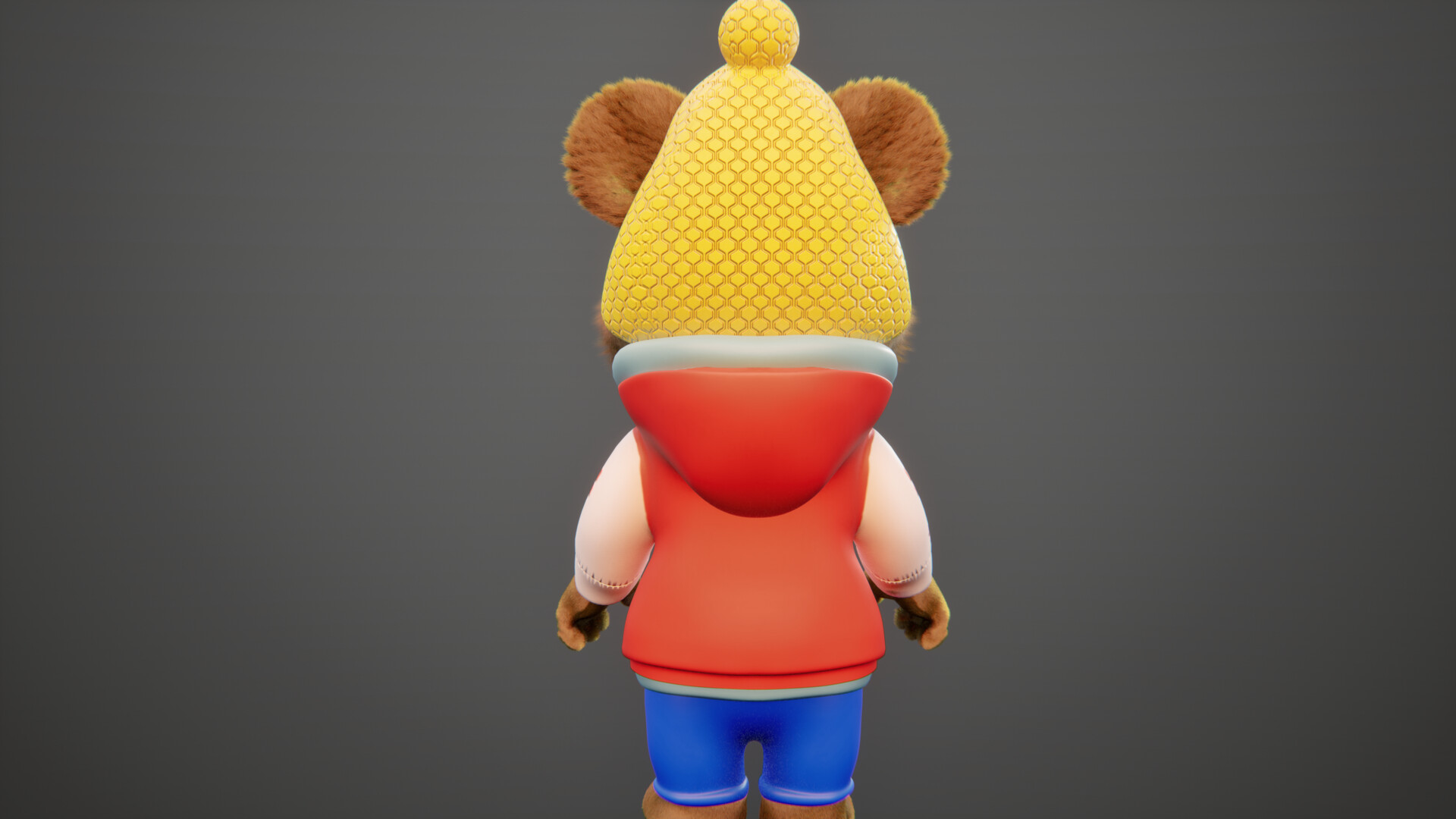 Giorgi Dvalidze - Fluffy the Adorable Cartoon Bear