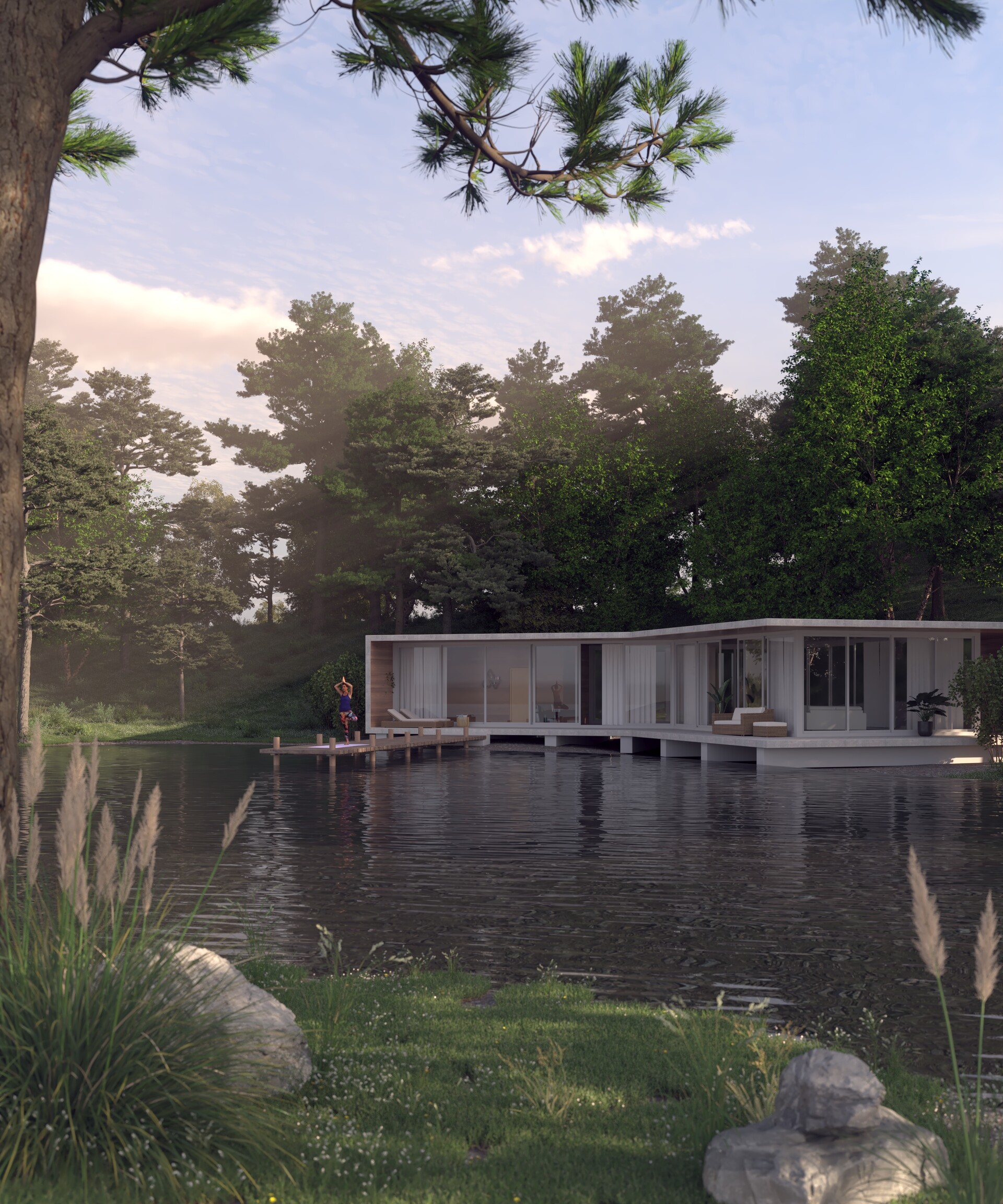 ArtStation - Exterior ArchViz Scene