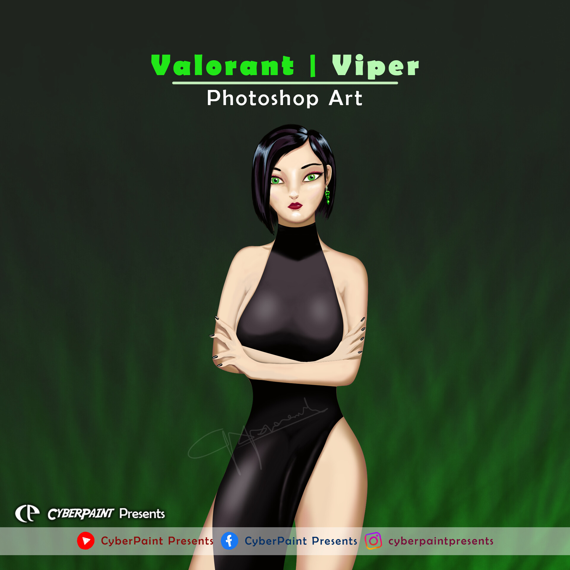ArtStation - Viper - Valorant Fan Art