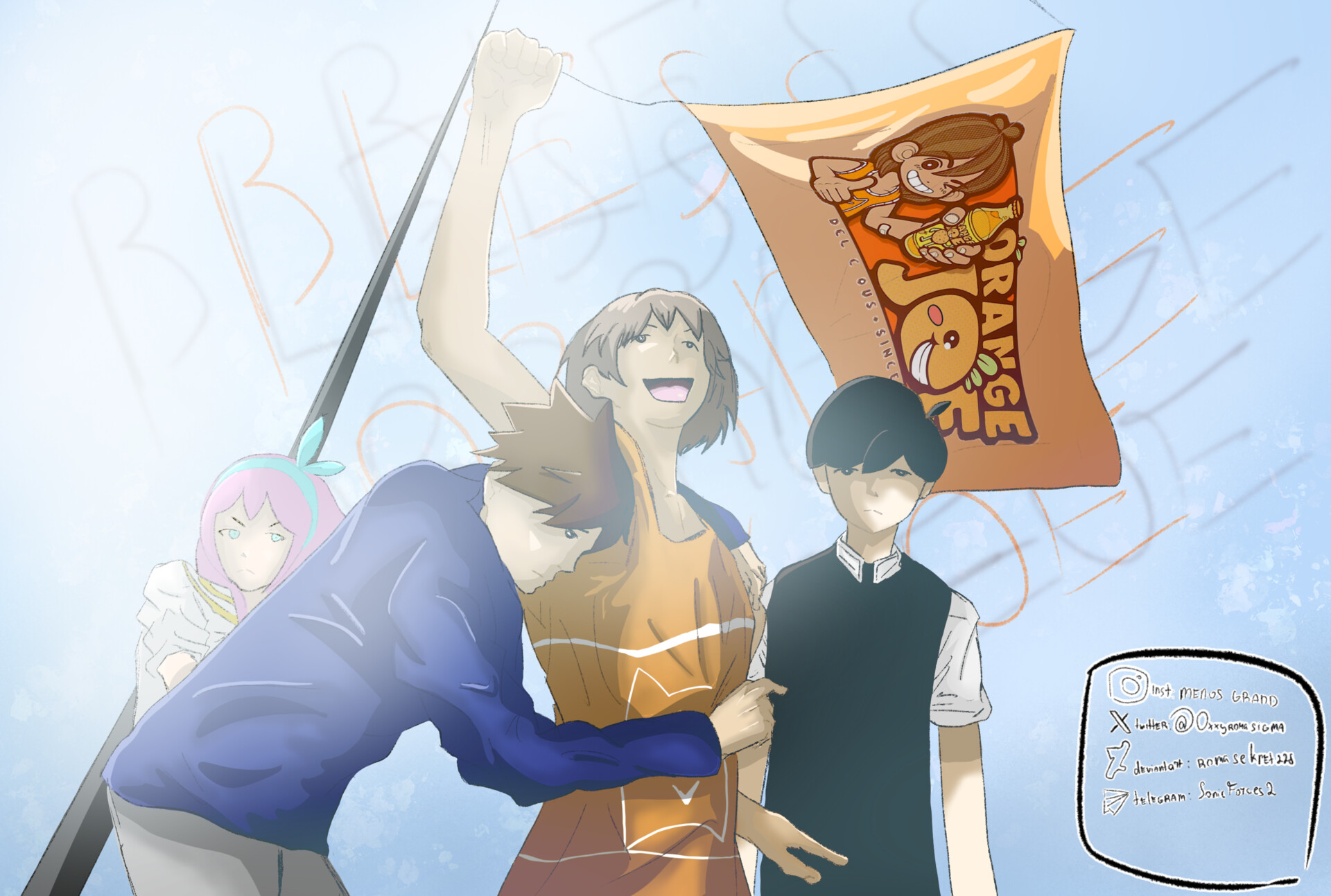 ArtStation - GLORY TO ORANGE JOE!!!