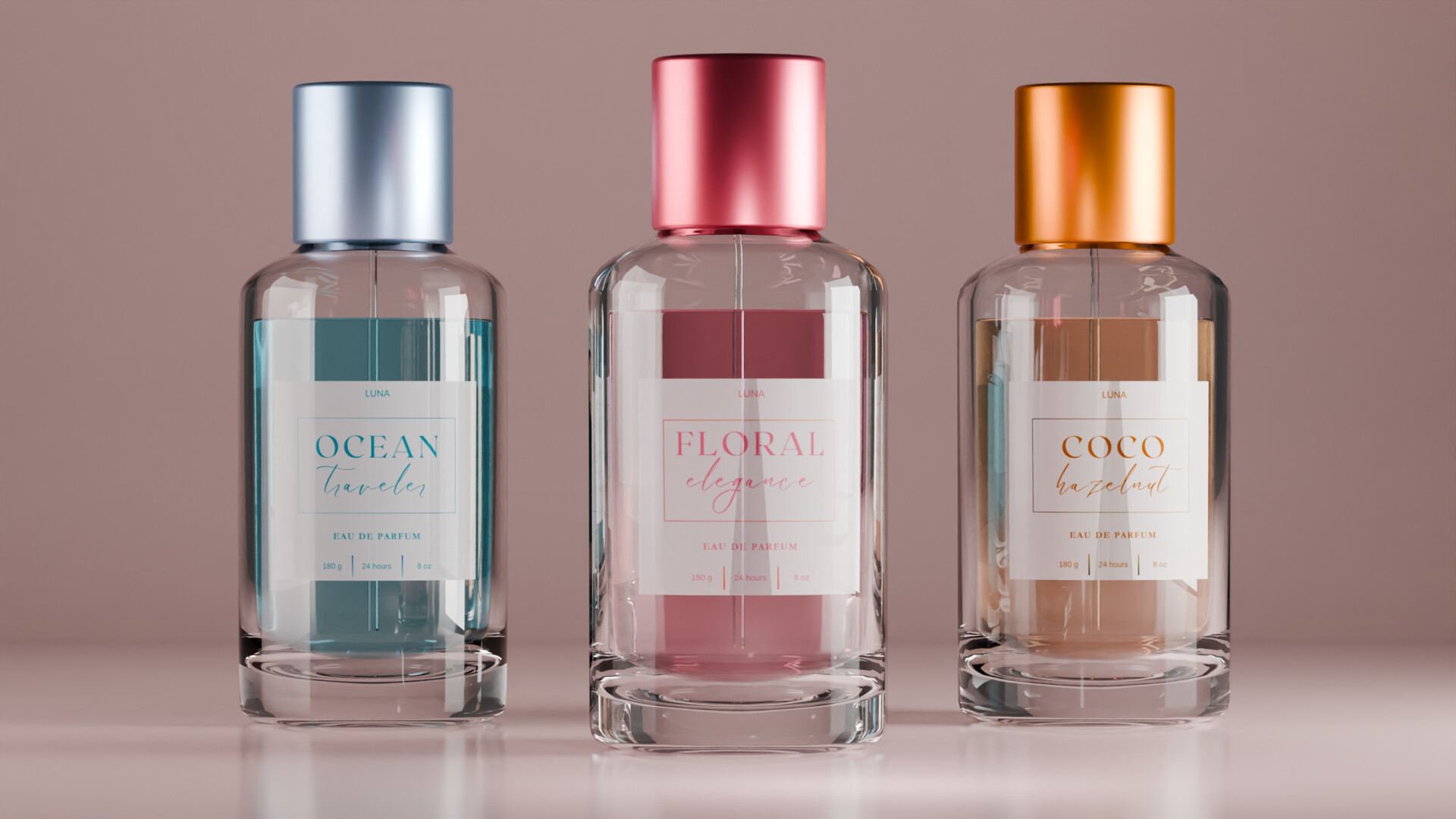 Anum Tahir - Coastal Perfume Animation & Poster Renders