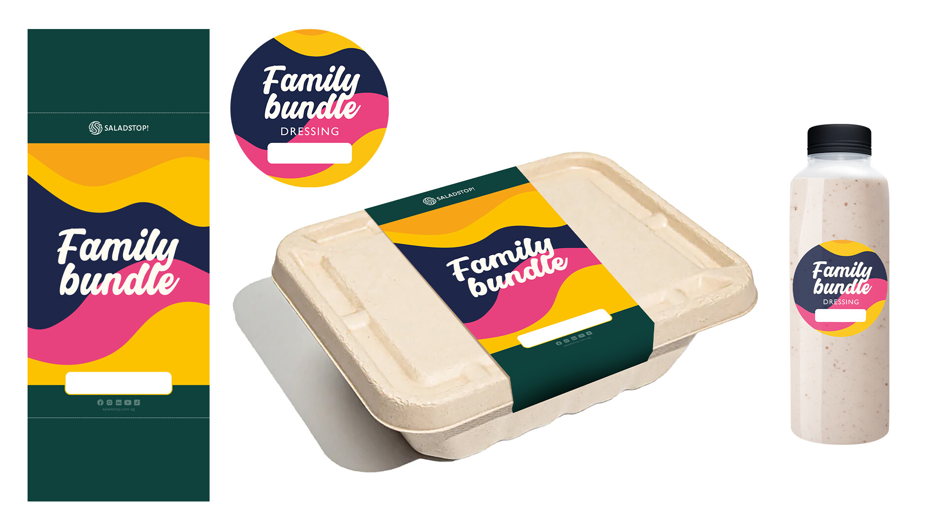 Mark Jason Tejada - Food packaging sticker/label