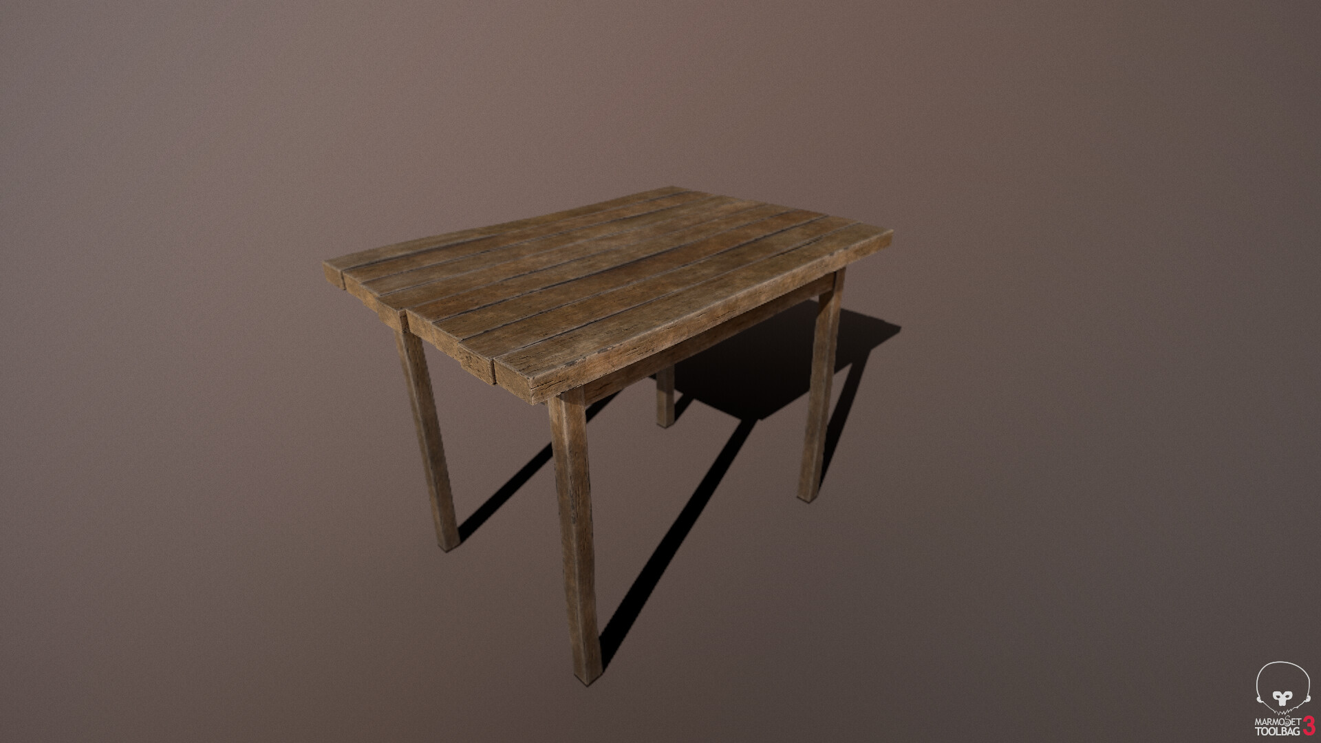ArtStation - Wood table