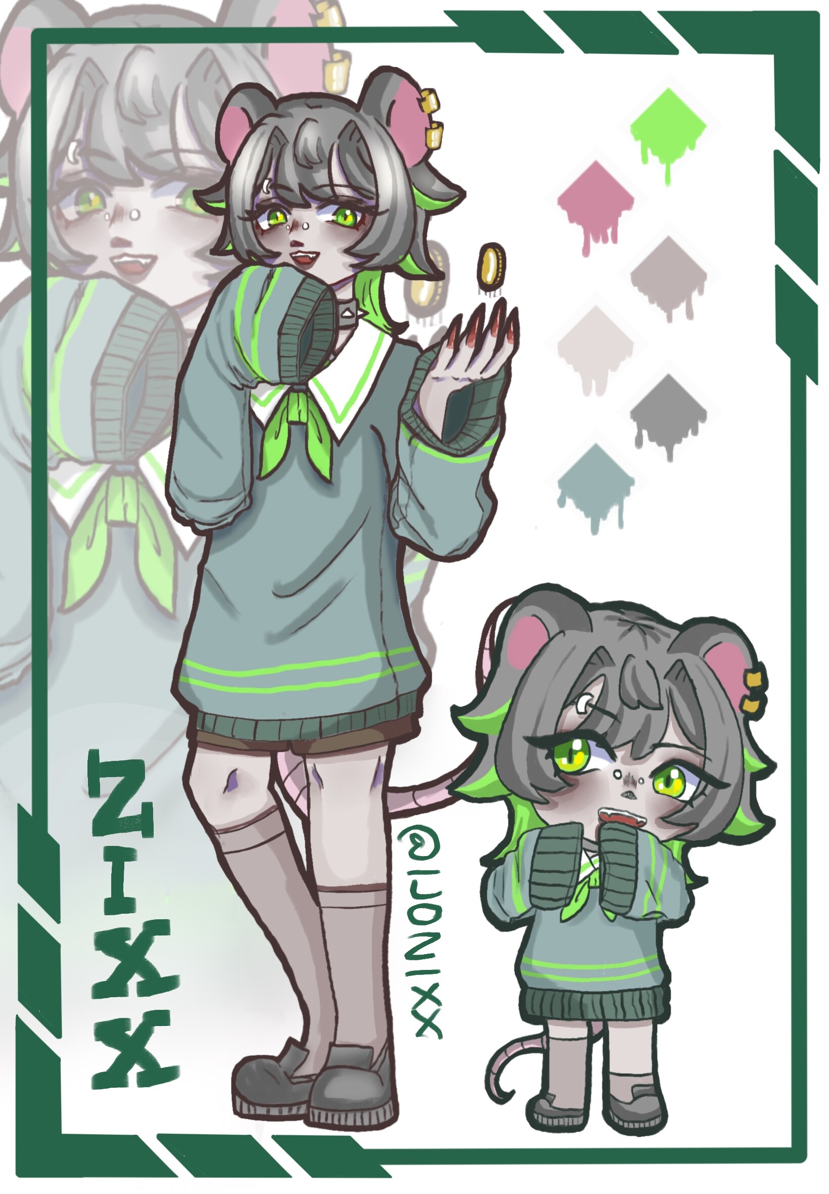 ArtStation - Zixx the rat