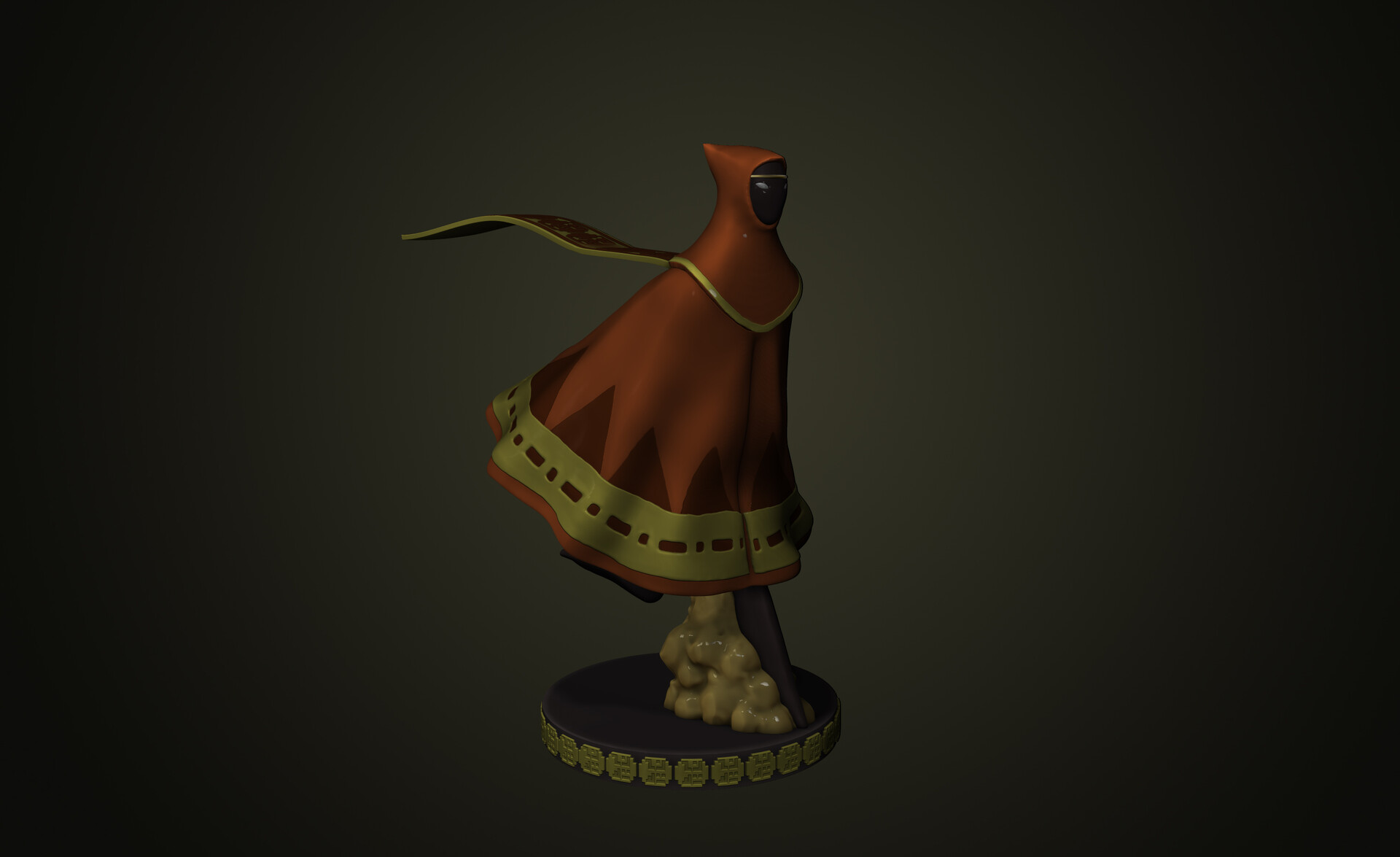 ArtStation - Journey 3d sculpture for printing