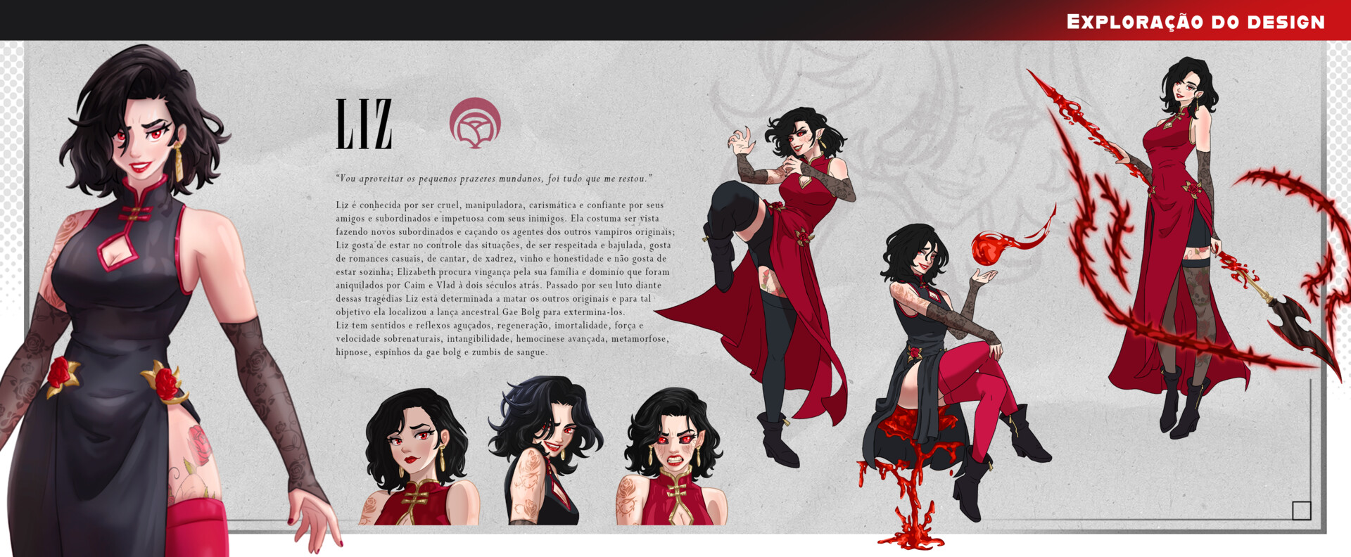 Loro _arts - Personal project - Character design series 05