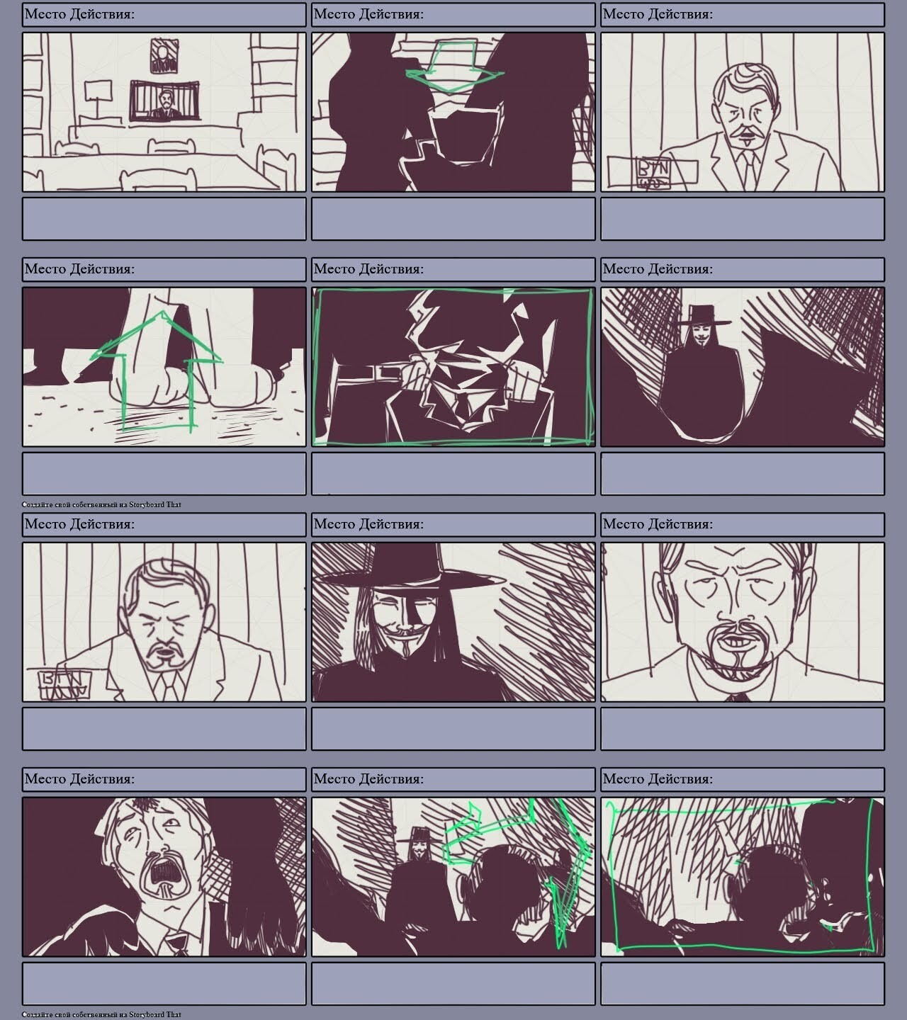 ArtStation - Storyboard practice (old)