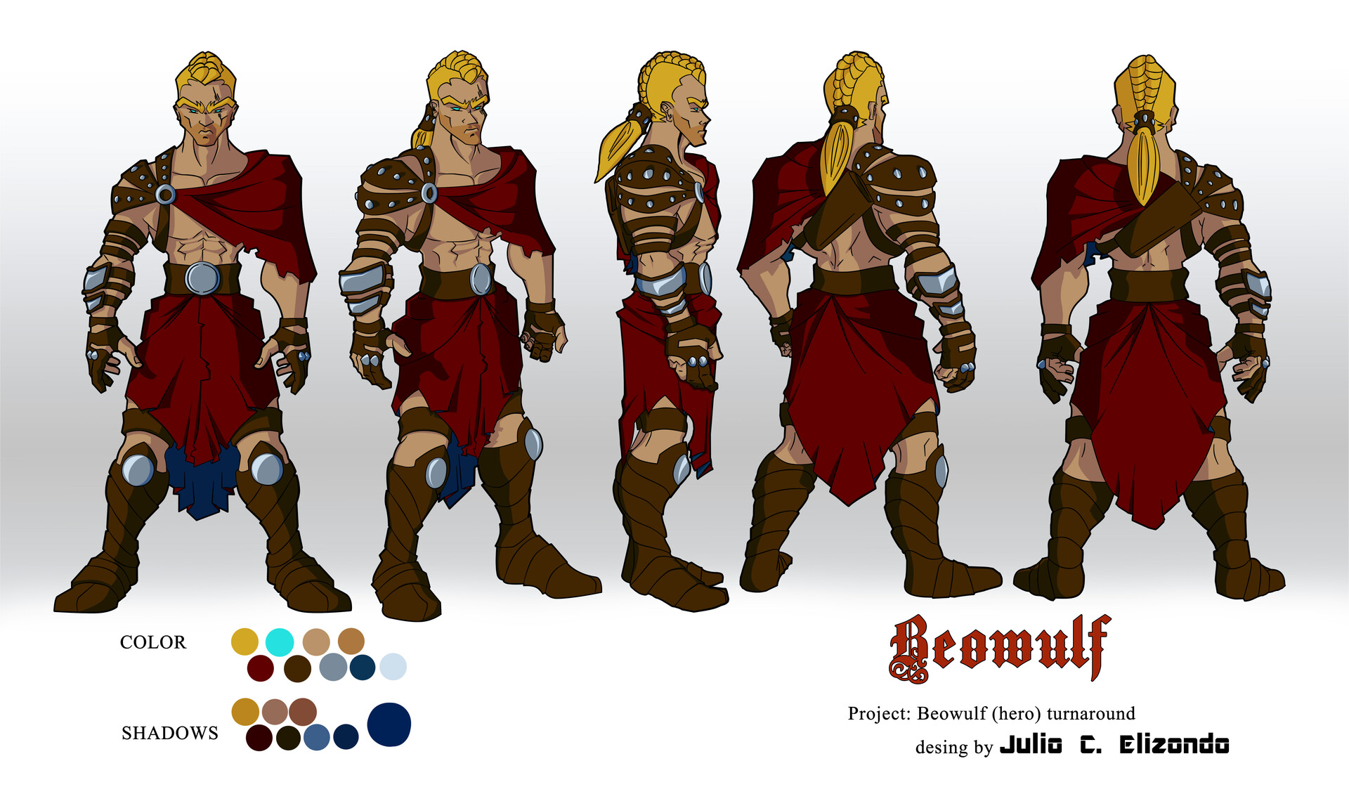 ArtStation - Animated Beowulf design