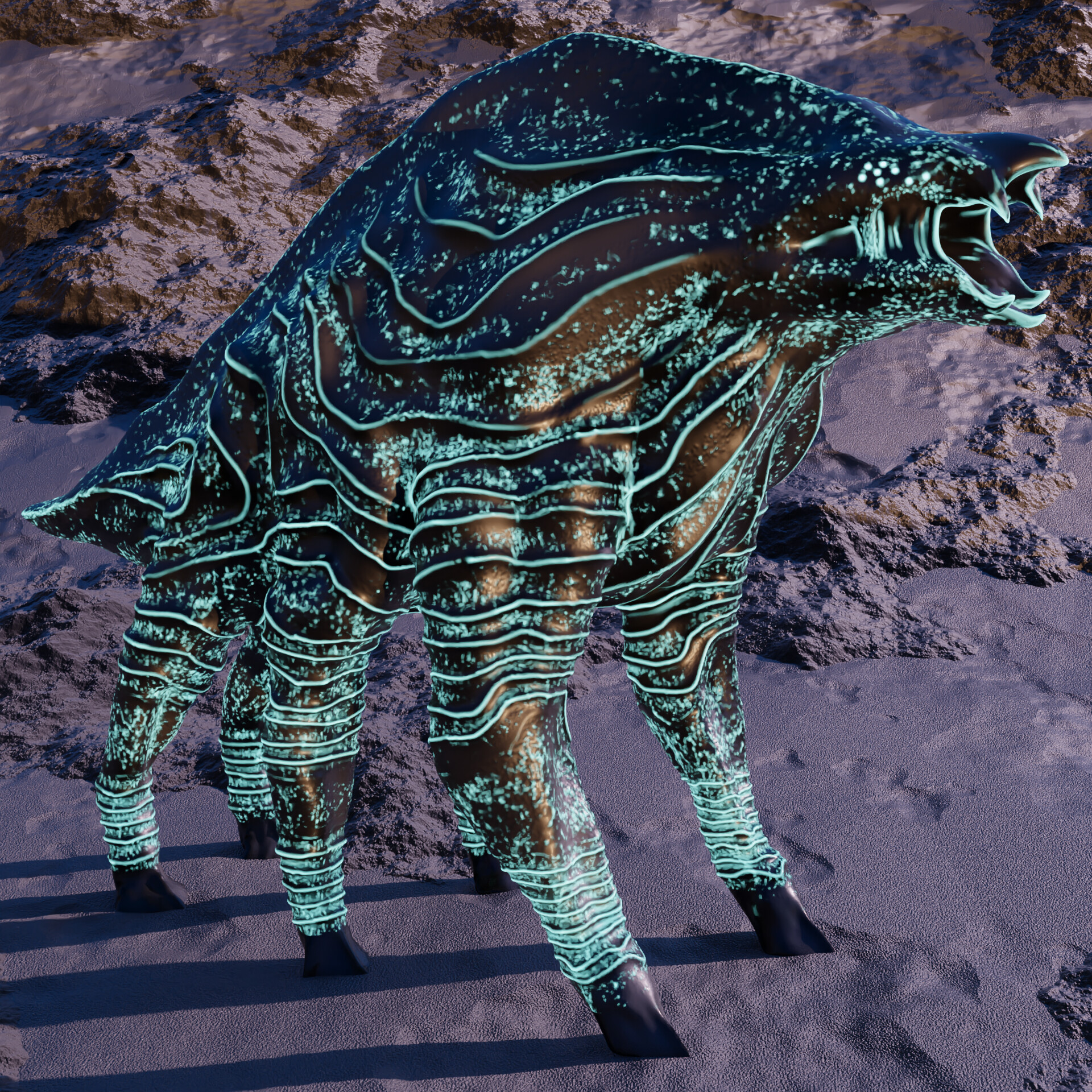 ArtStation - Scfi Creature Project