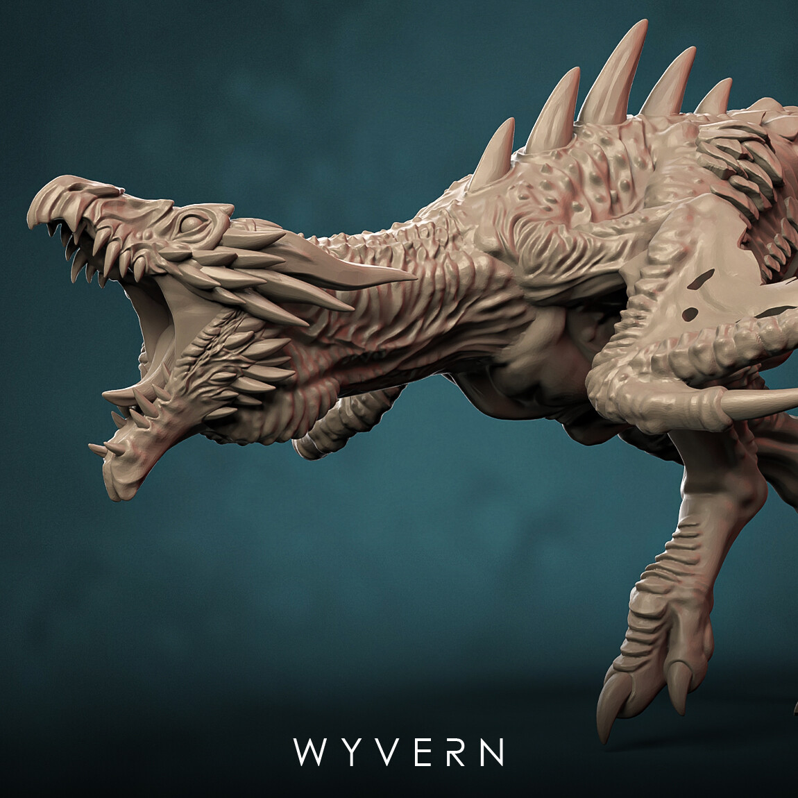 ArtStation - Wyvern Miniature