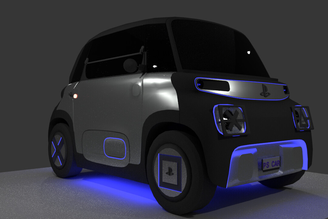 ArtStation - PlayStation Car