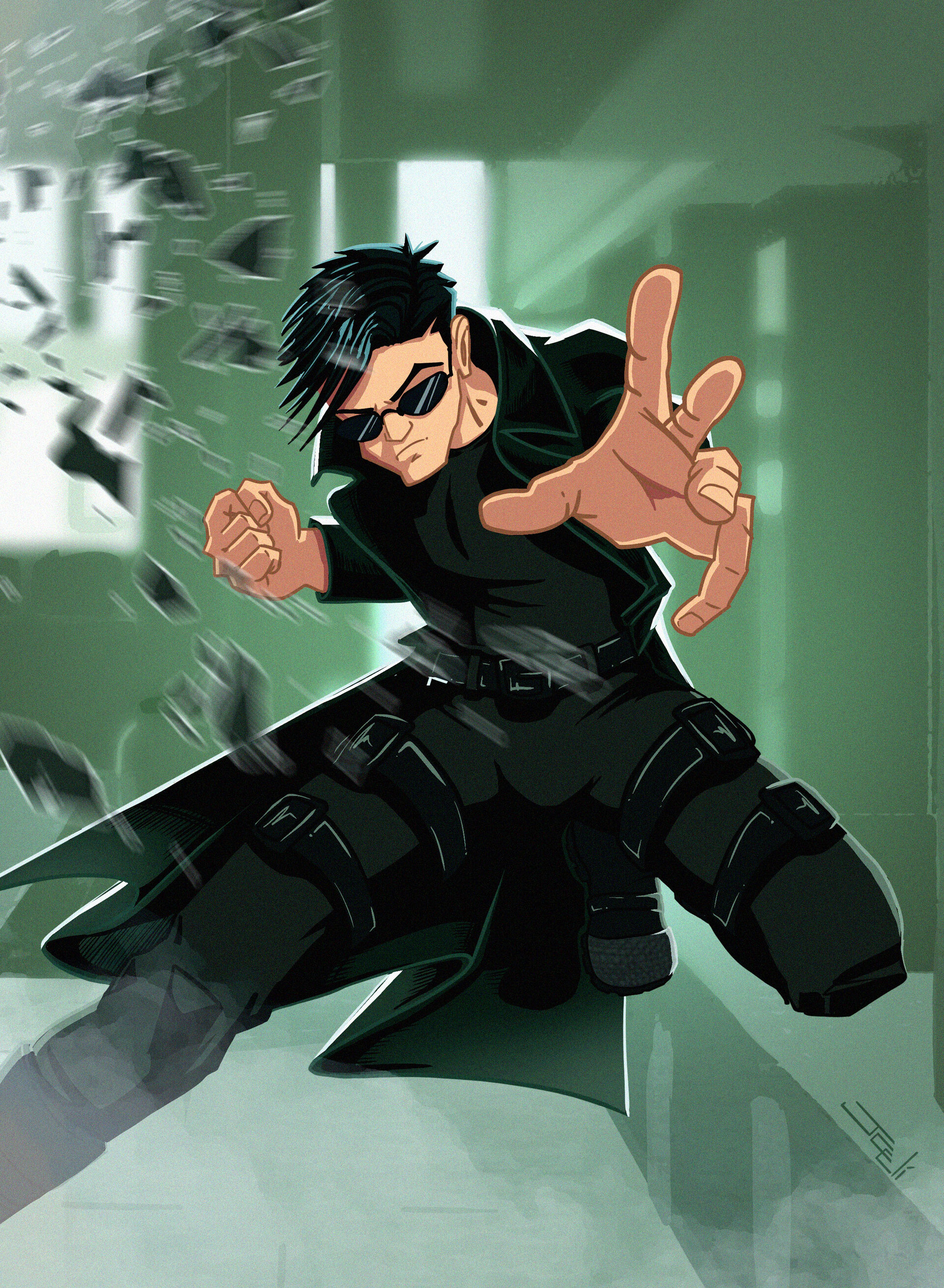 ArtStation - LEGENDARY ENCOUNTERS - The Matrix