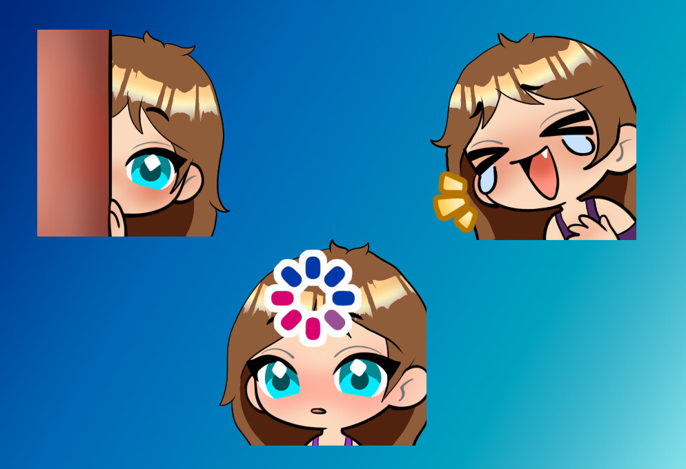 ArtStation - Twitch emote examples