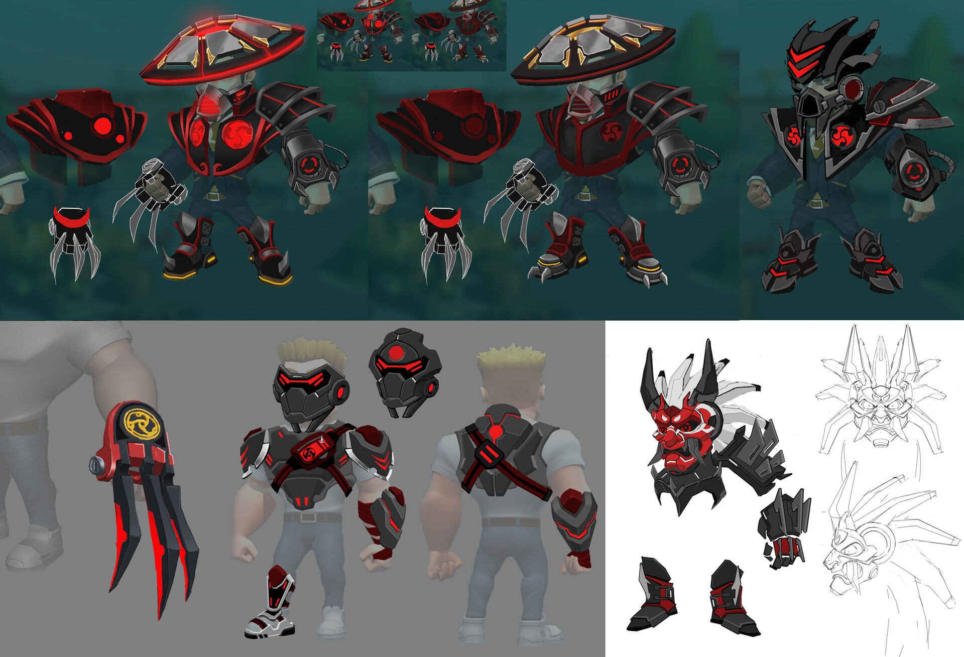 ArtStation - Ninja Armor - Project SCAR