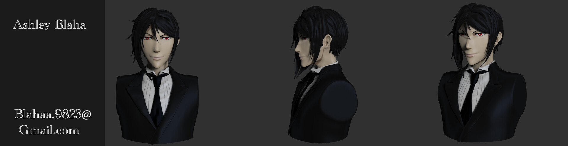 ArtStation - Sebastian from Black Butler