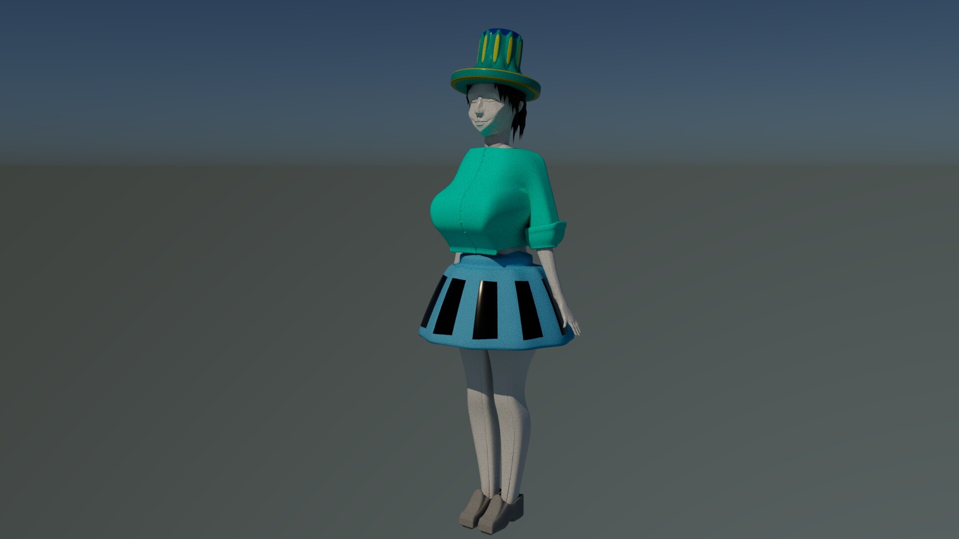 ArtStation - girl character model