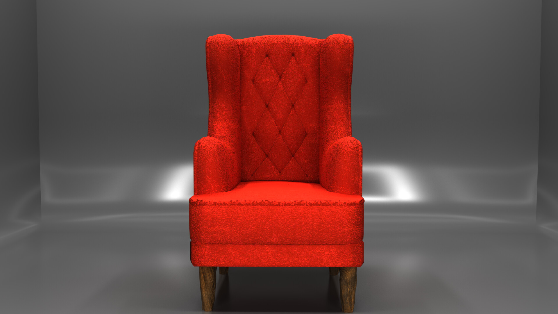ArtStation - red sofa