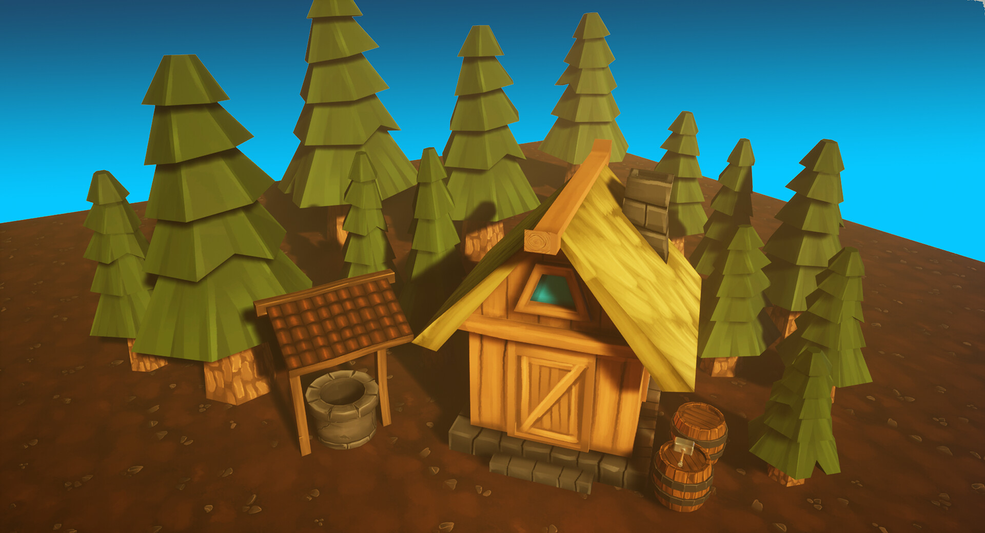 ArtStation - Low Poly Game Assets