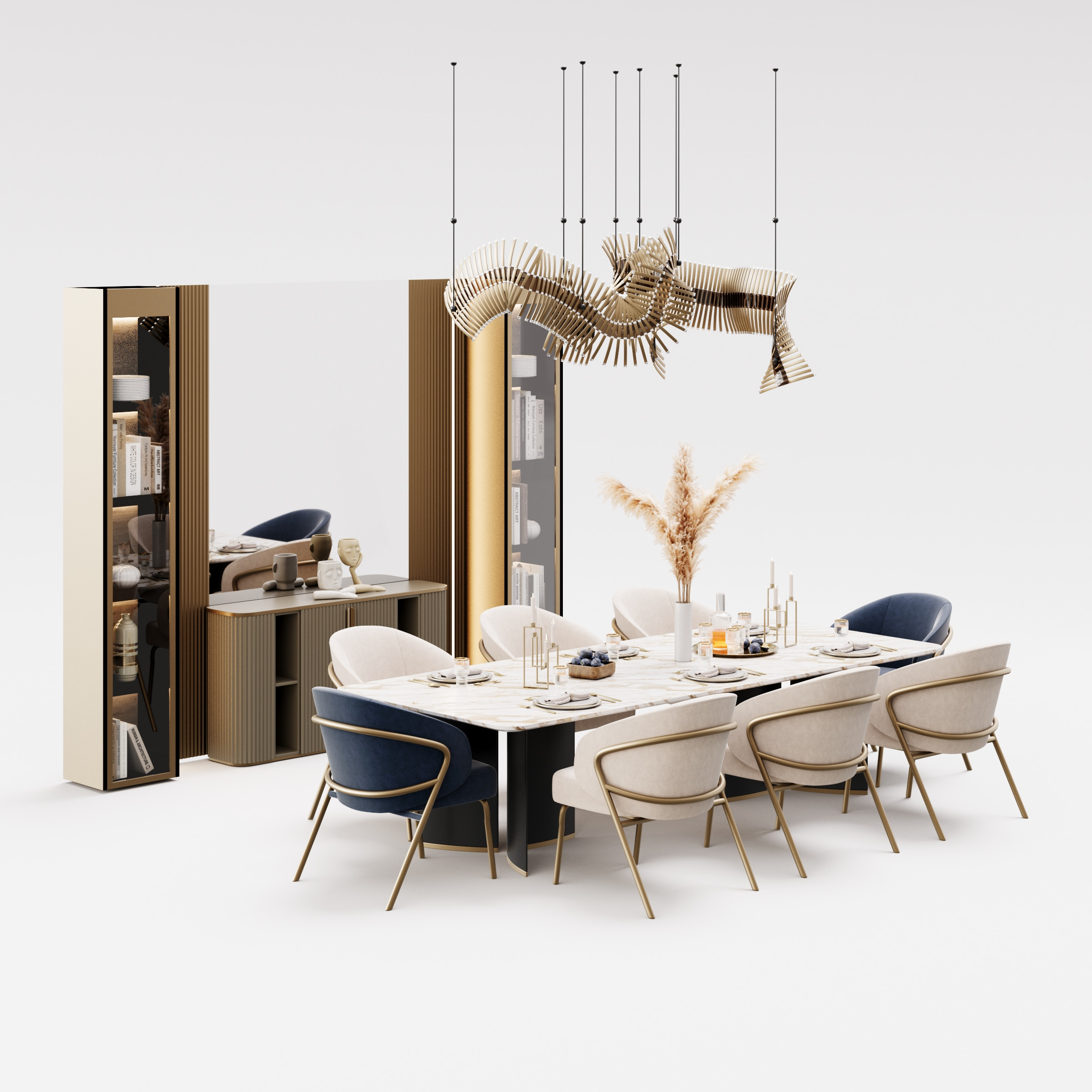Evermotion Studio - Dining Furniture 3D Models collection - Archmodels ...