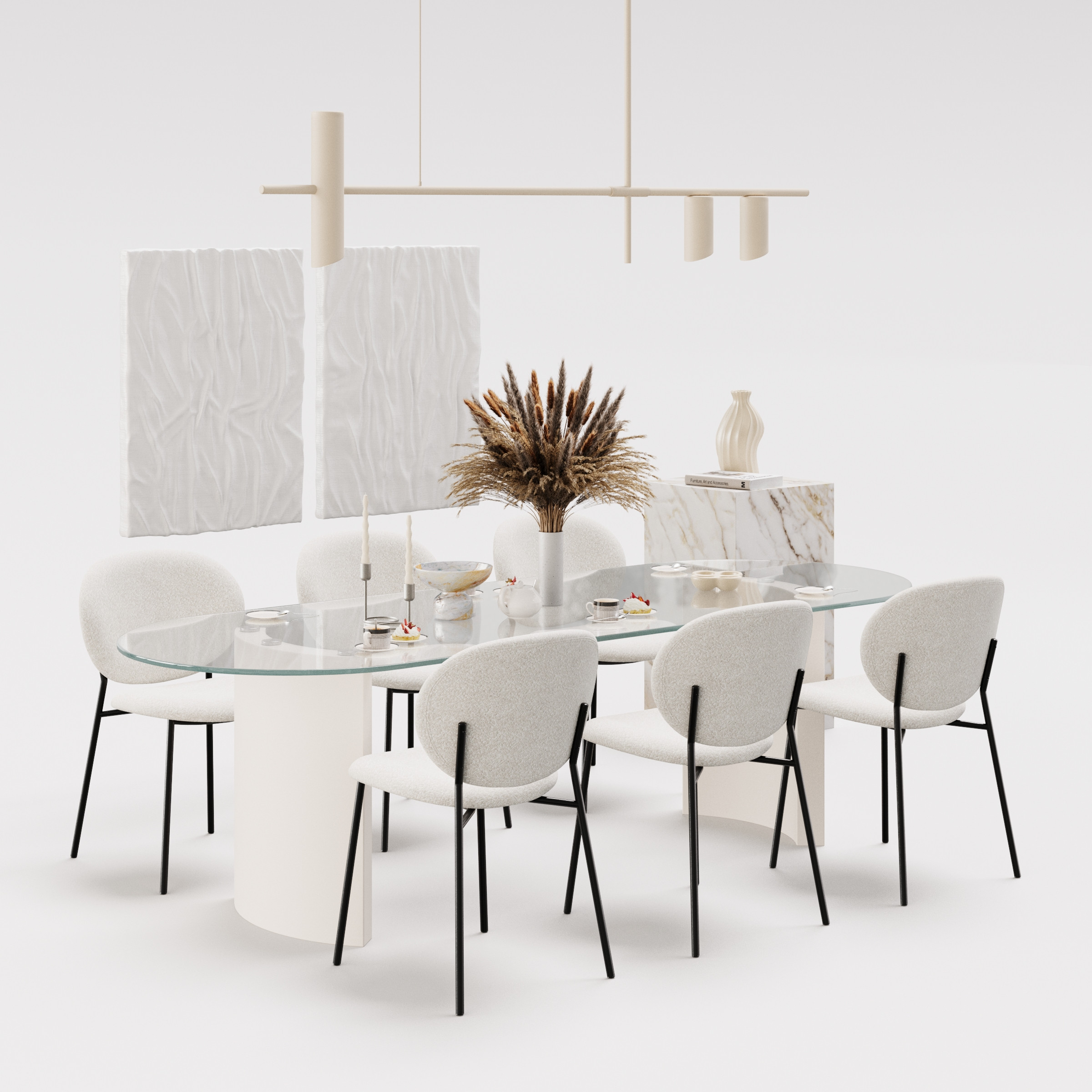 Evermotion Studio - Dining Furniture 3D Models collection - Archmodels ...