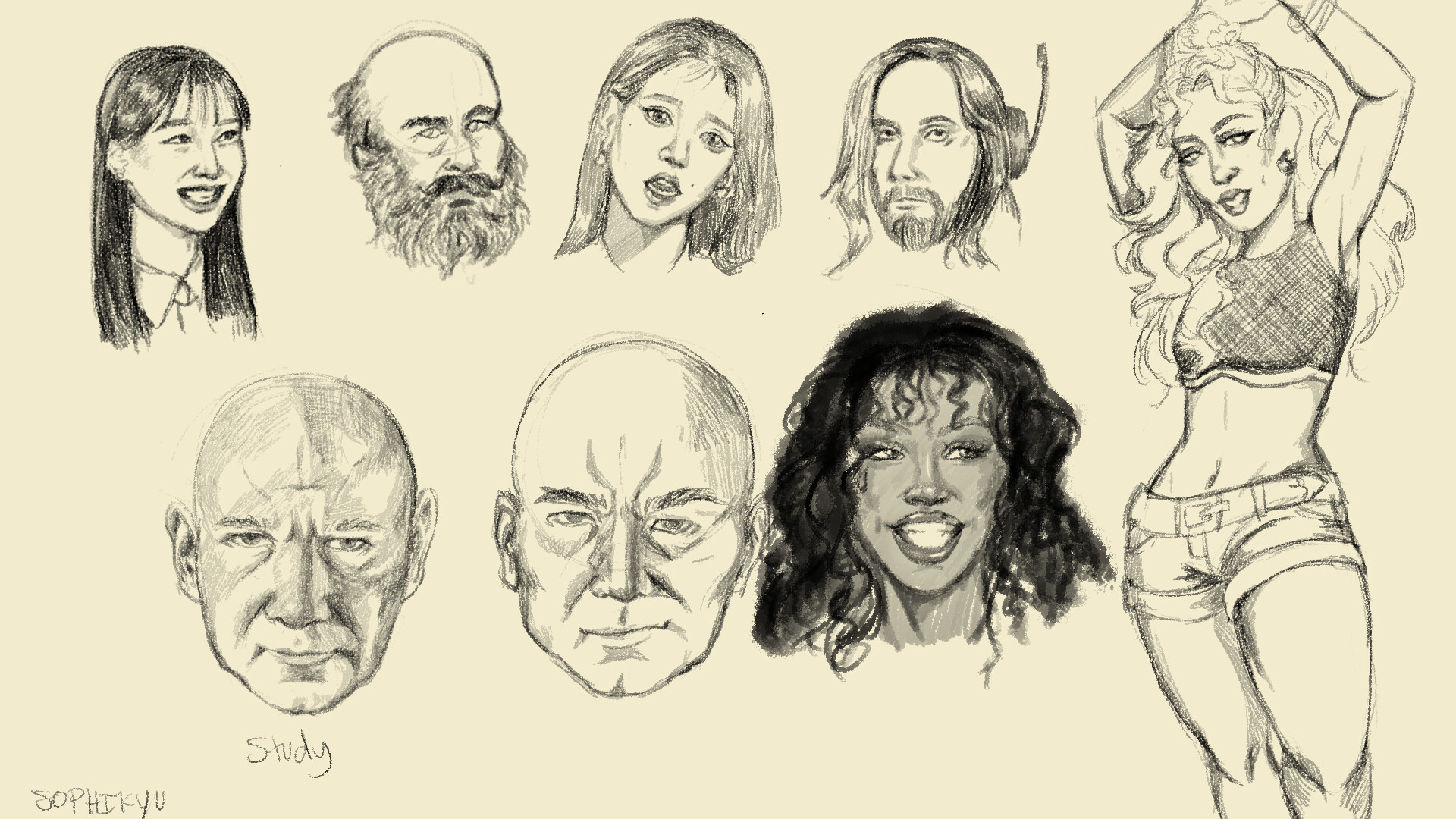 ArtStation - Sketch Studies