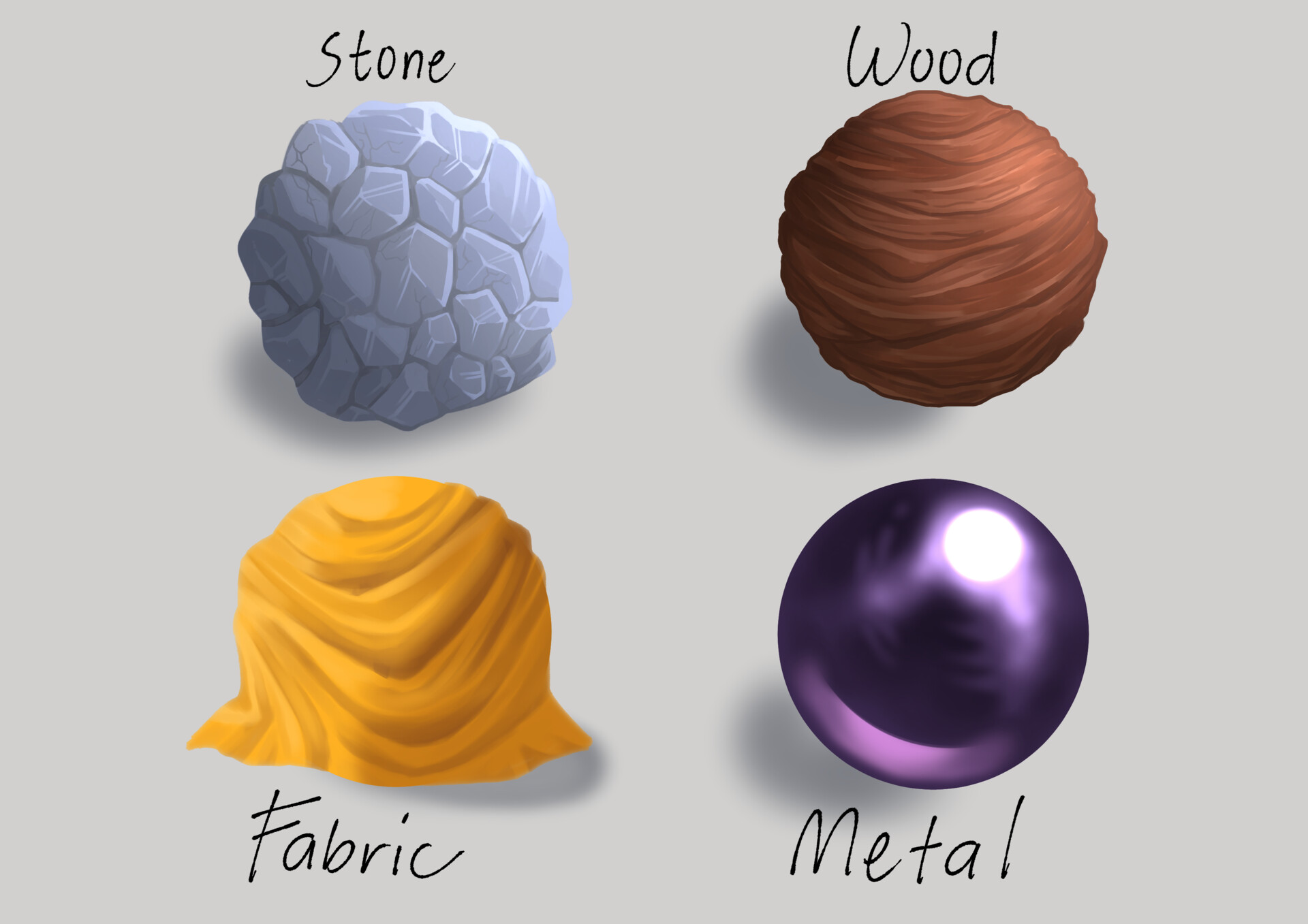 ArtStation - Material Study