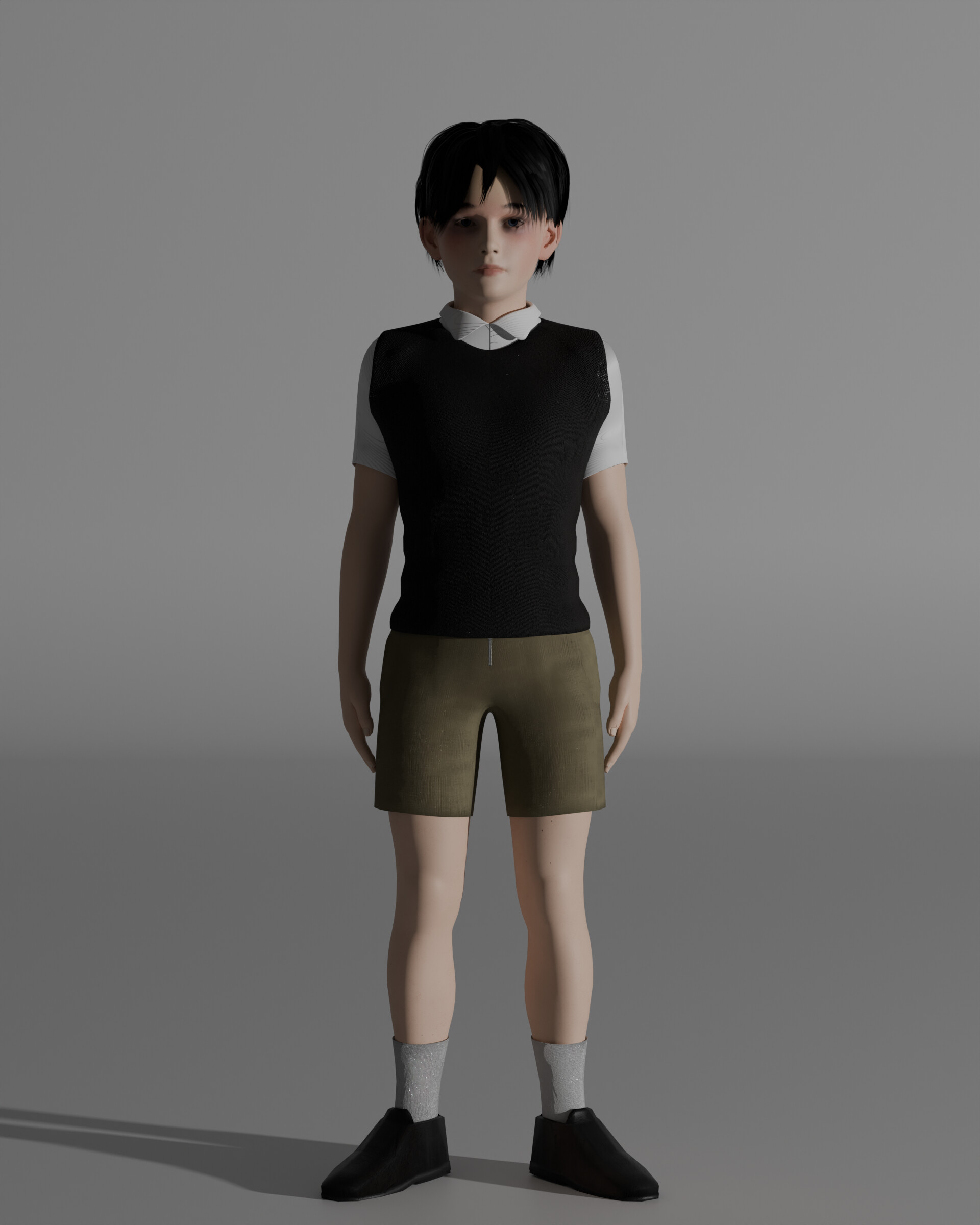 ArtStation - Realistic Sunny from Omori in 3D
