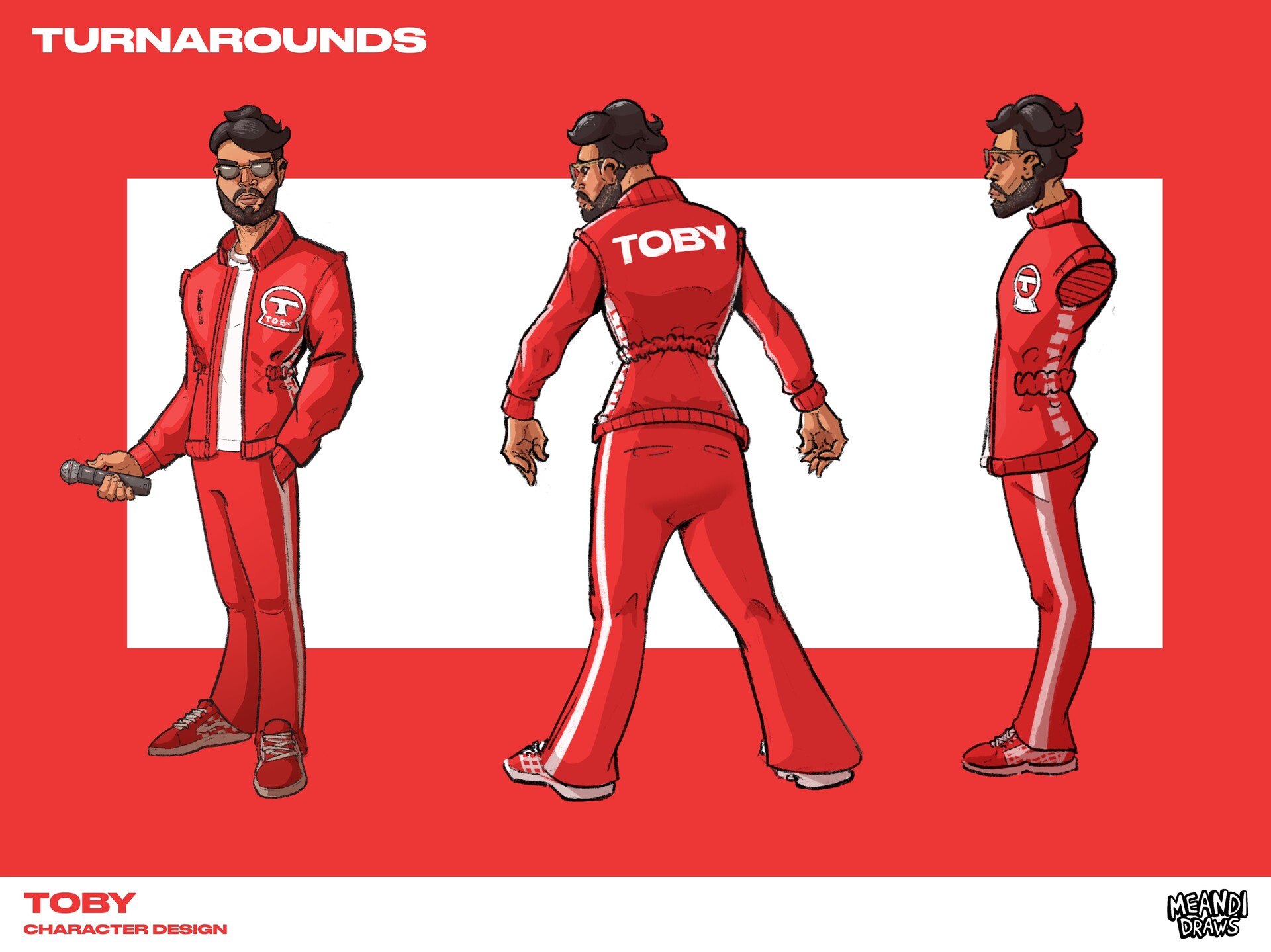 MEANDI Draws - TOBY Character Design