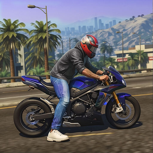 ArtStation - Bike racing Game ai generated icons