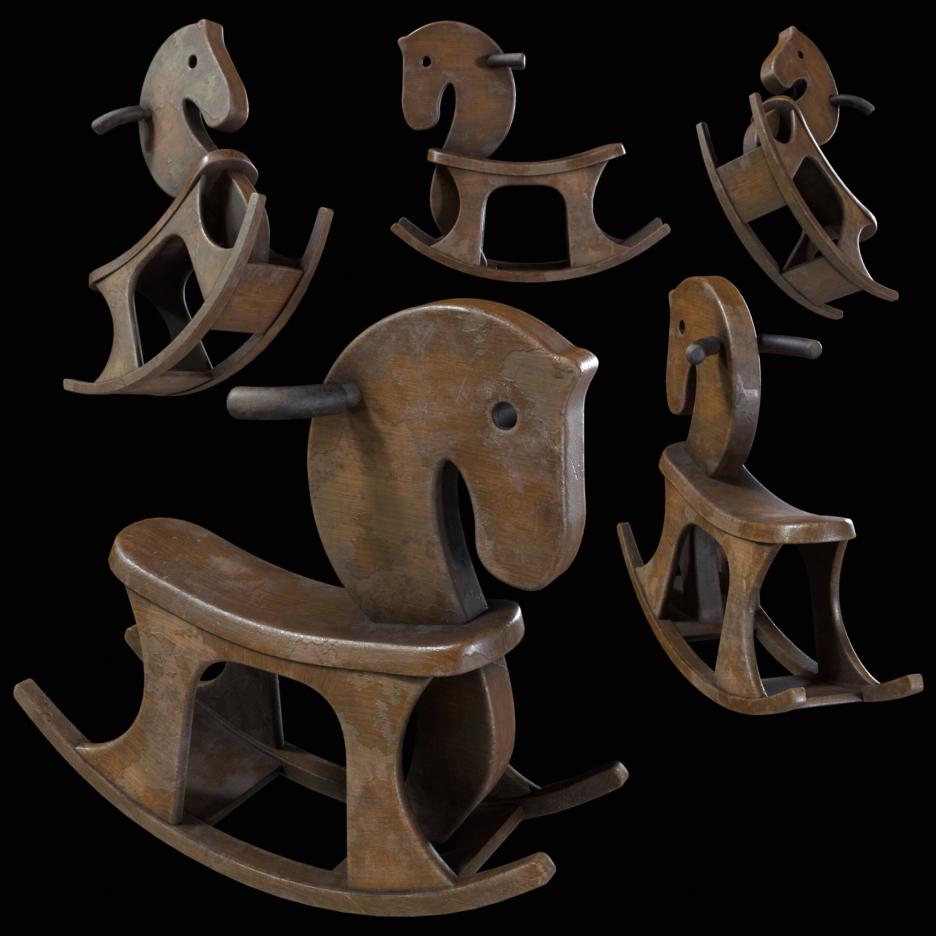 ArtStation - Rocking horse