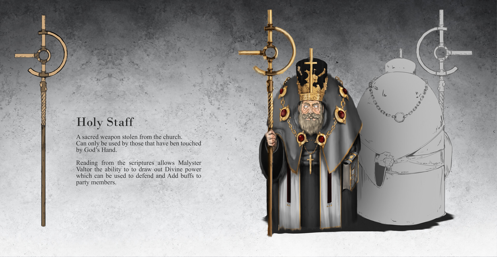 ArtStation - Malyster Valtor - Corrupt Priest