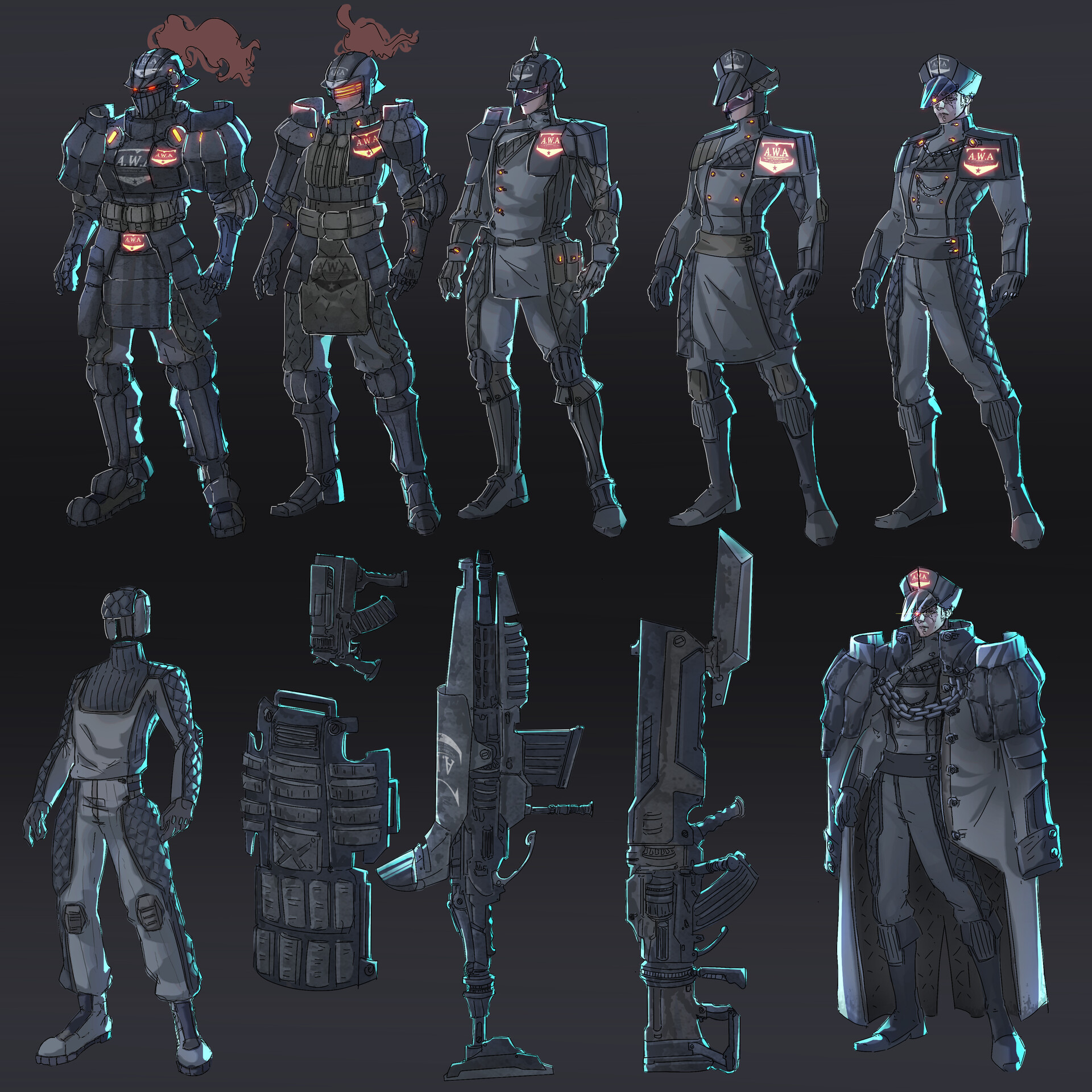 ArtStation - Gray Unit