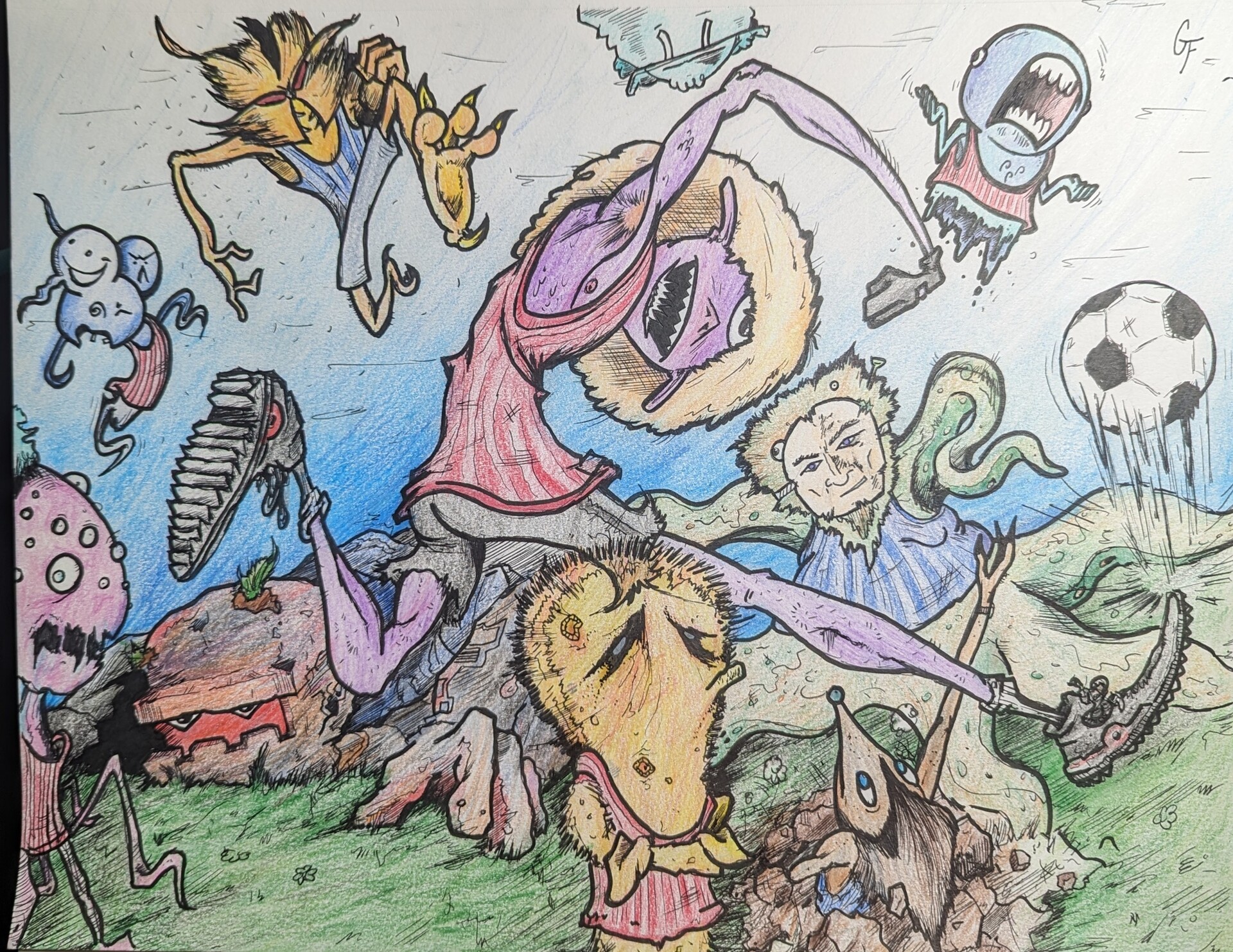 ArtStation - Monster Ball