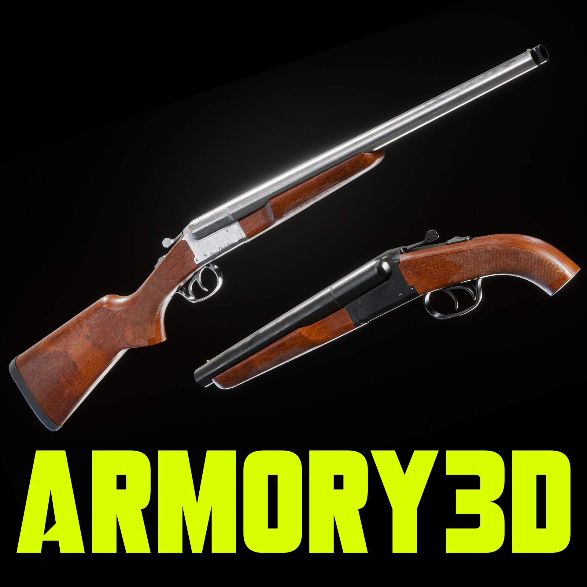 Armory 3D - Stoeger 12S Coach Gun