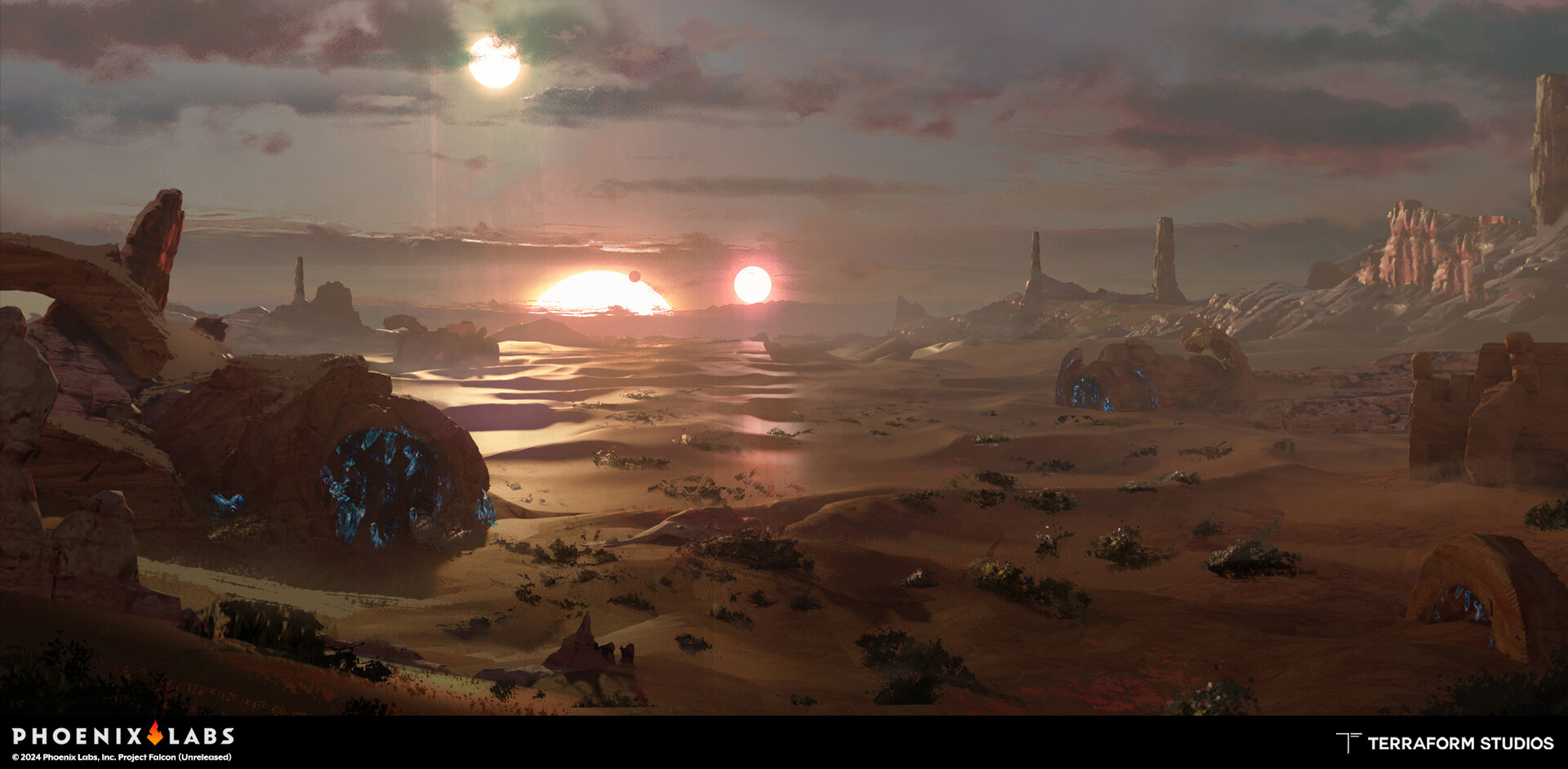 Terraform Studios - Scifi Desert Scenes