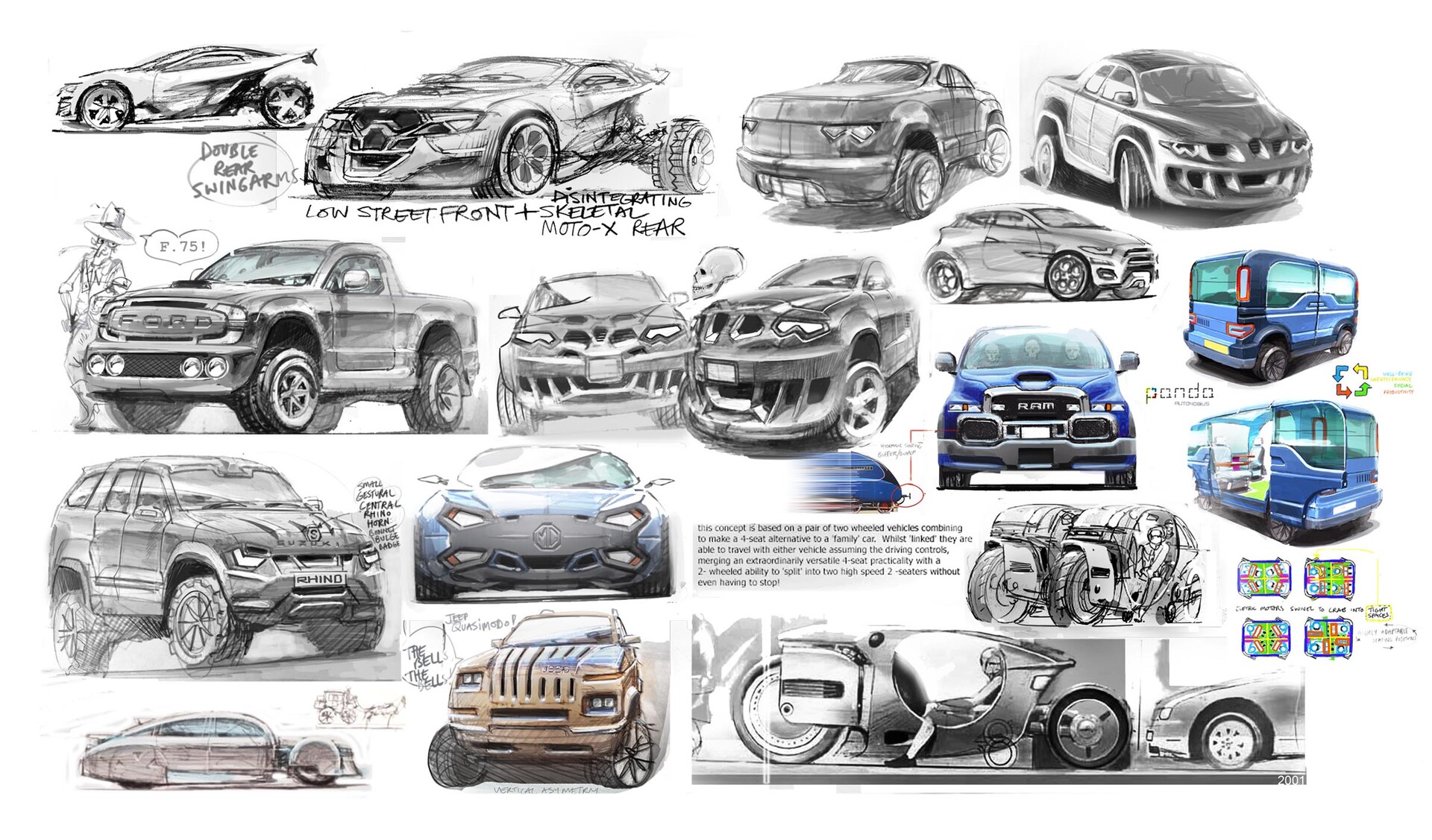 ArtStation - AUTO SKETCH BOOK 1